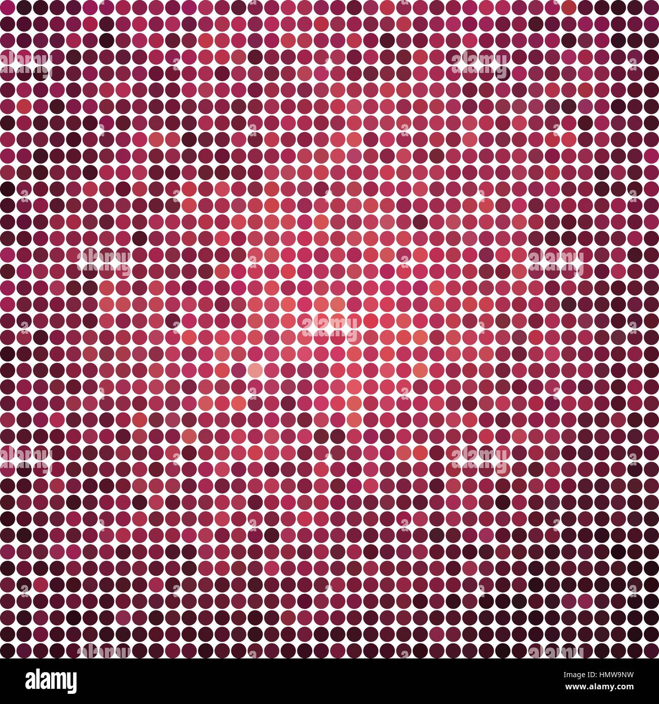 abstract vector colored round dots background - red Stock Vector Image ...