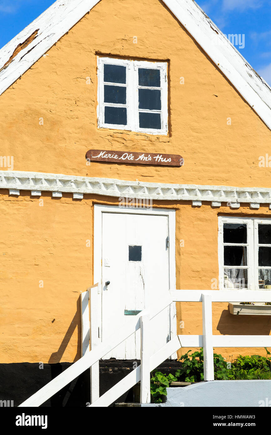 old house, Hundested, Denmark Stock Photo - Alamy