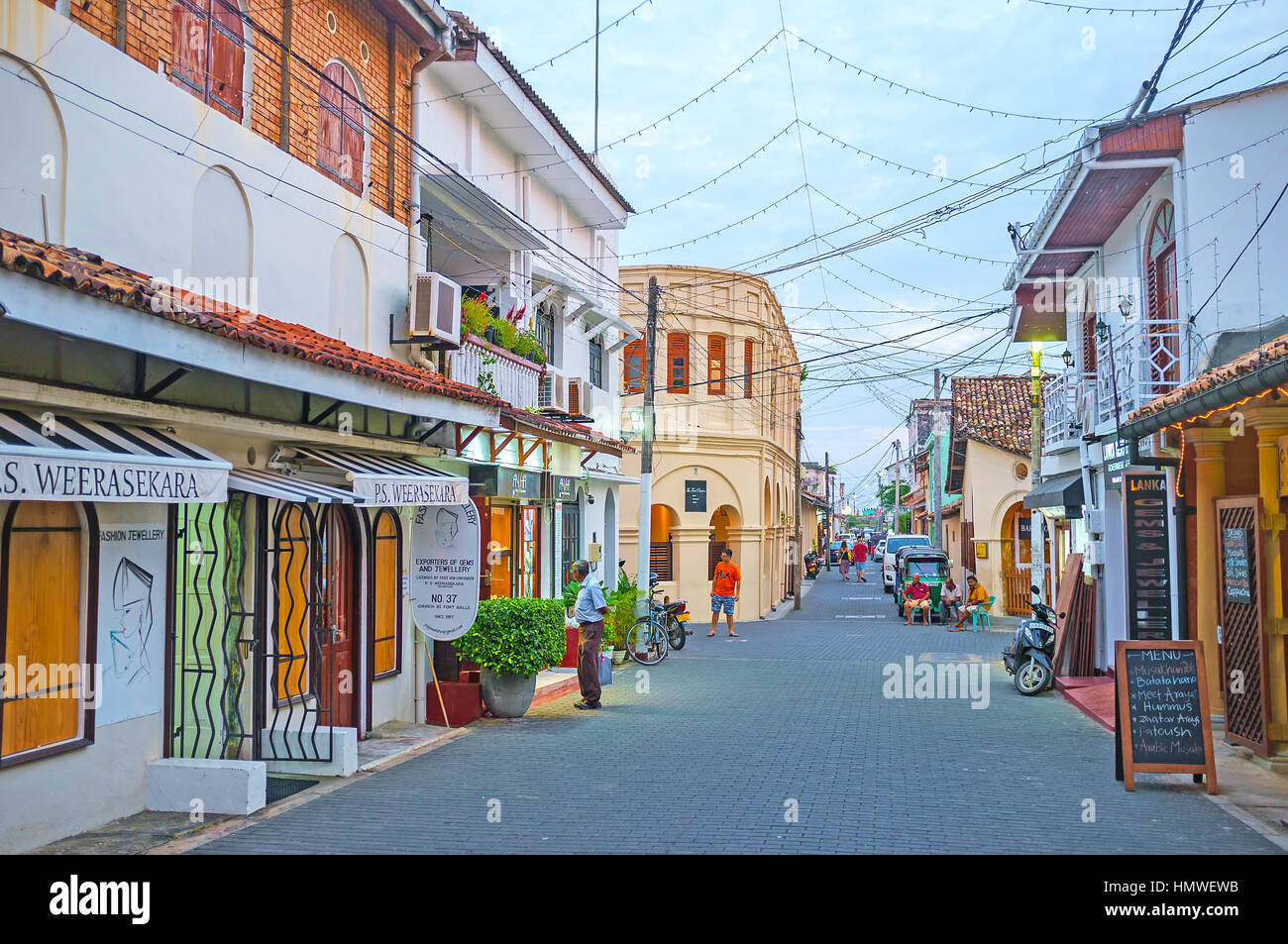 The best way to spend the evening in Galle Fort is to walk along its ...