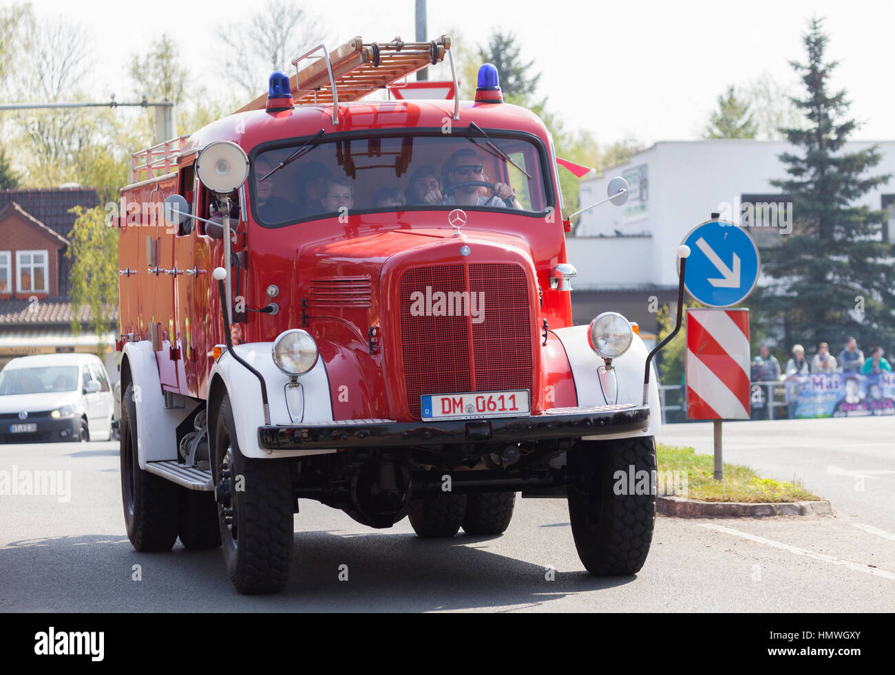 Mercedes fire truck hi-res stock photography and images - Alamy