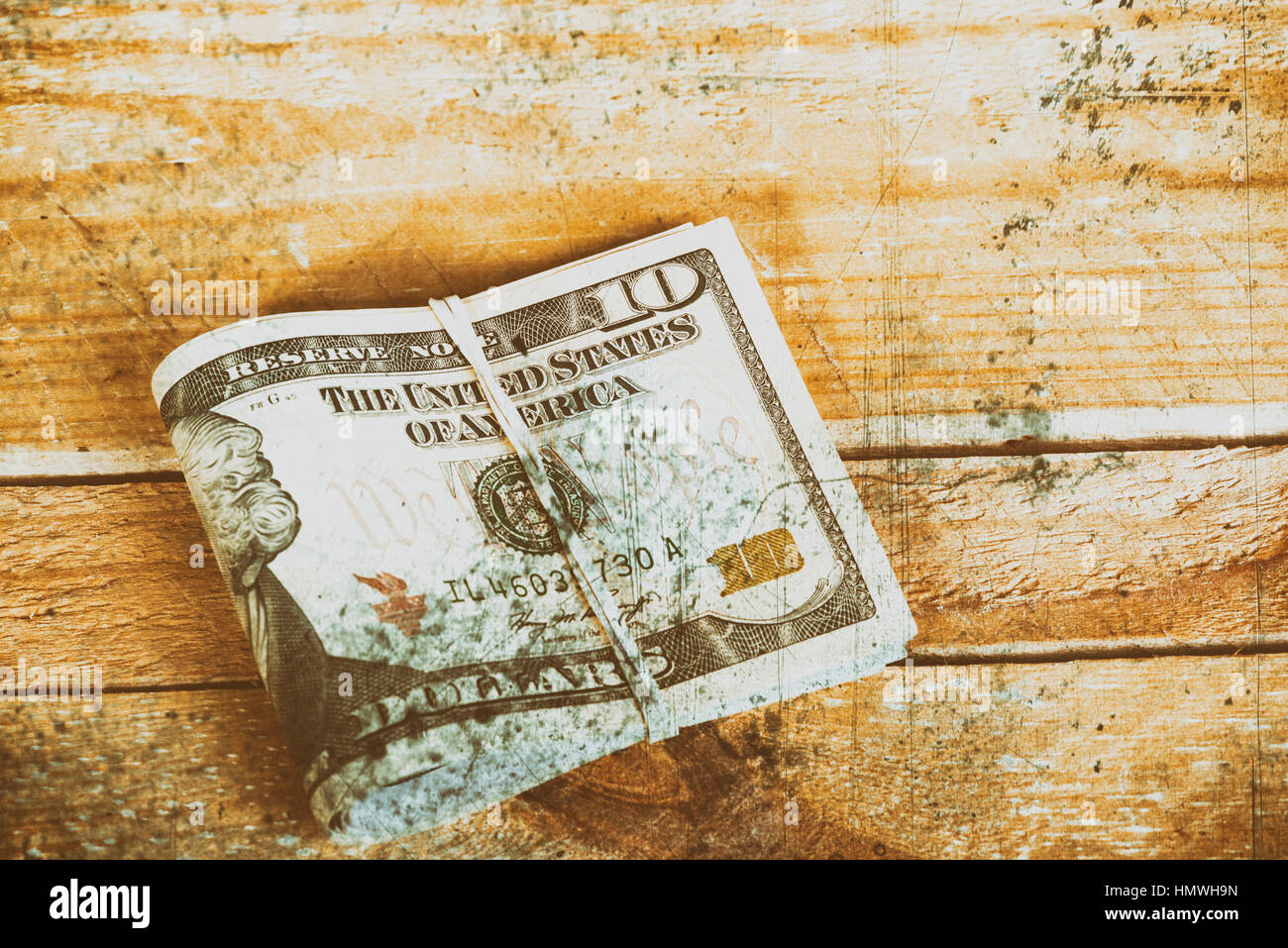US dollar banknotes Stock Photo - Alamy
