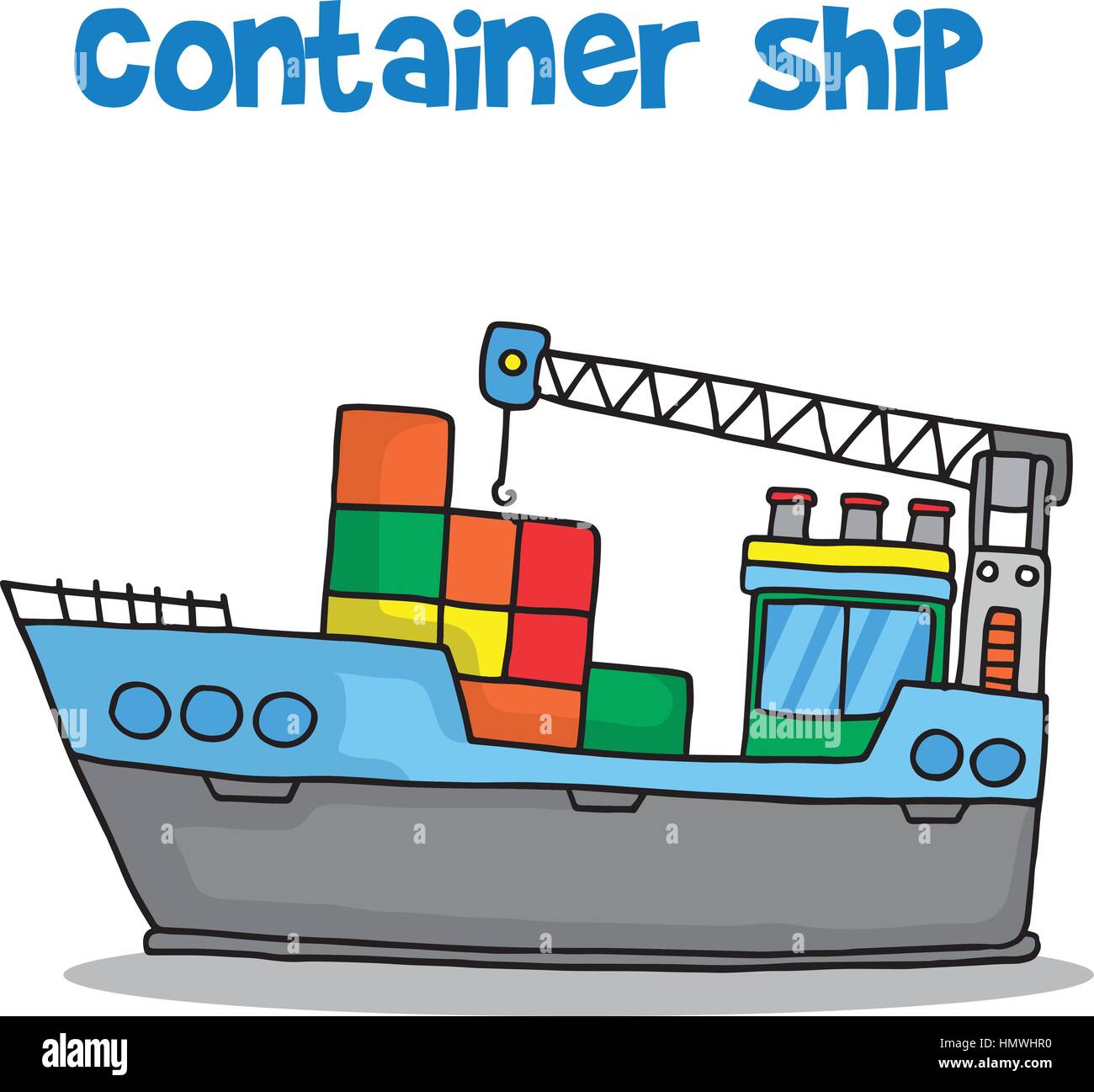 Collection container ship transport hi-res stock photography and images ...