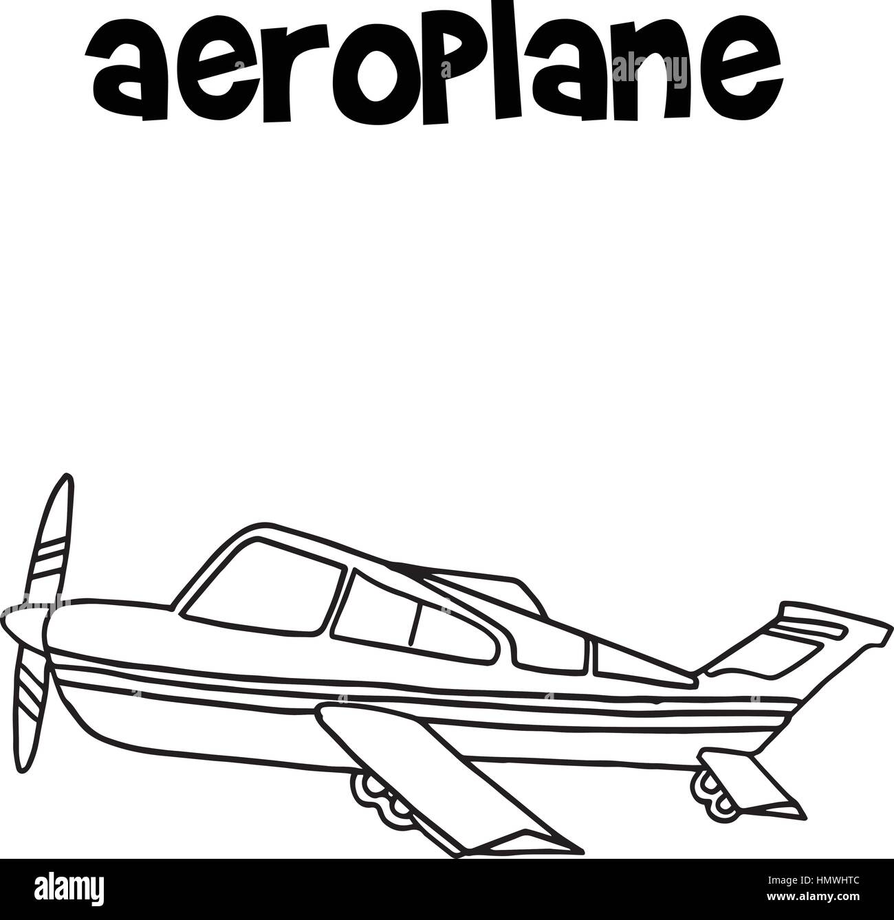 Airplane ride Black and White Stock Photos & Images - Alamy