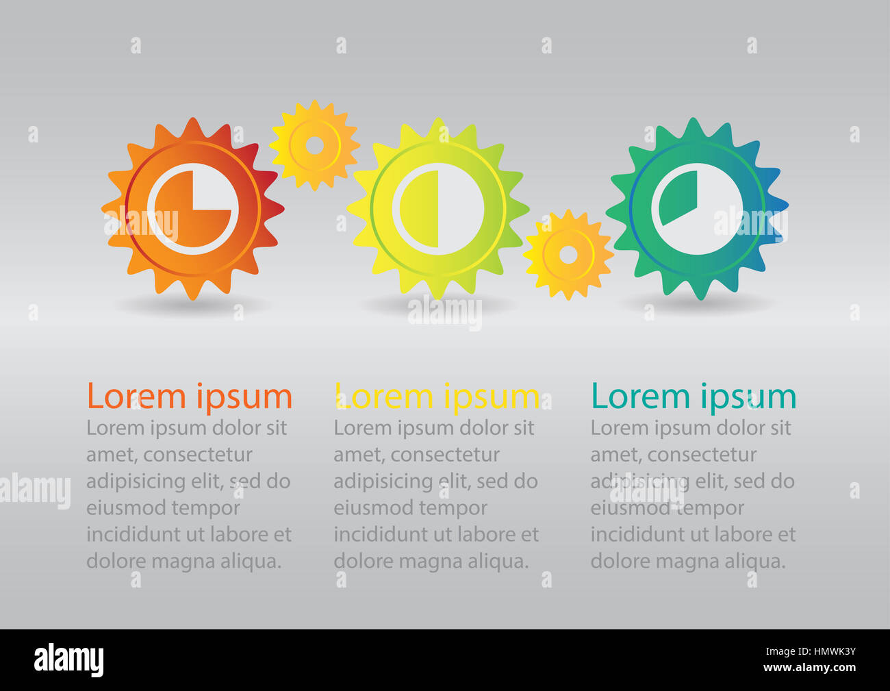 Abstract 3D digital illustration Infographic. Vector illustration can ...