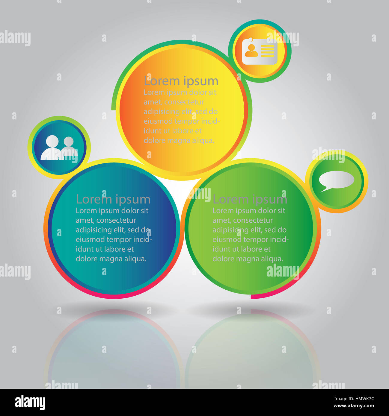 Abstract 3D digital illustration Infographic. Vector illustration can ...