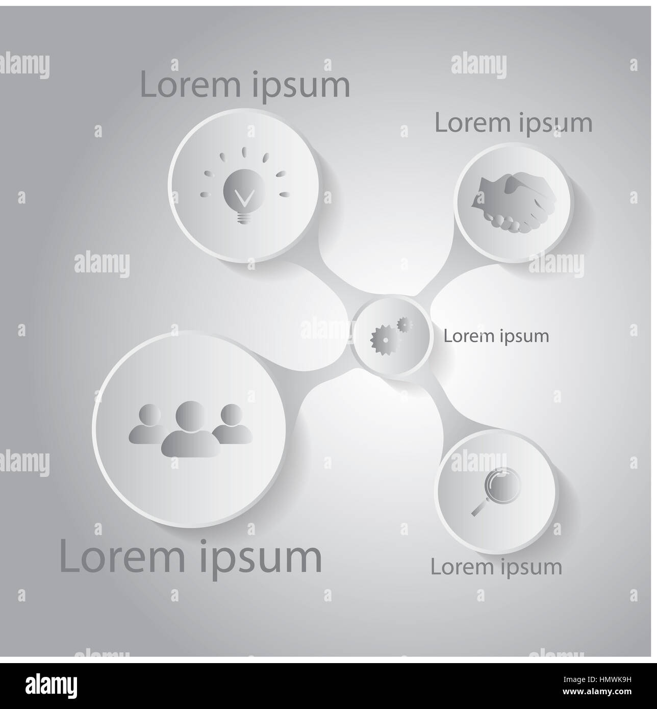 Abstract 3D digital illustration Infographic. Vector illustration can ...