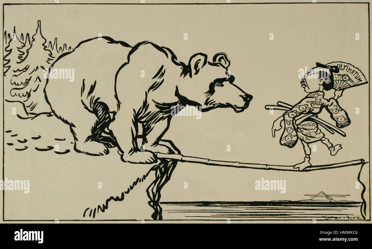 Caricature japan hi-res stock photography and images - Alamy