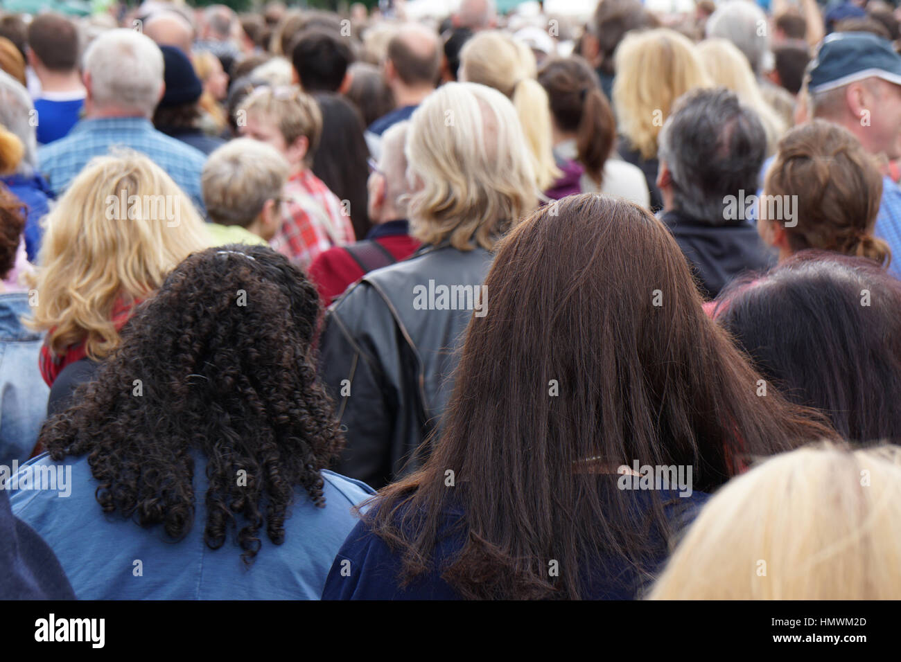 crowd of people Stock Photo - Alamy