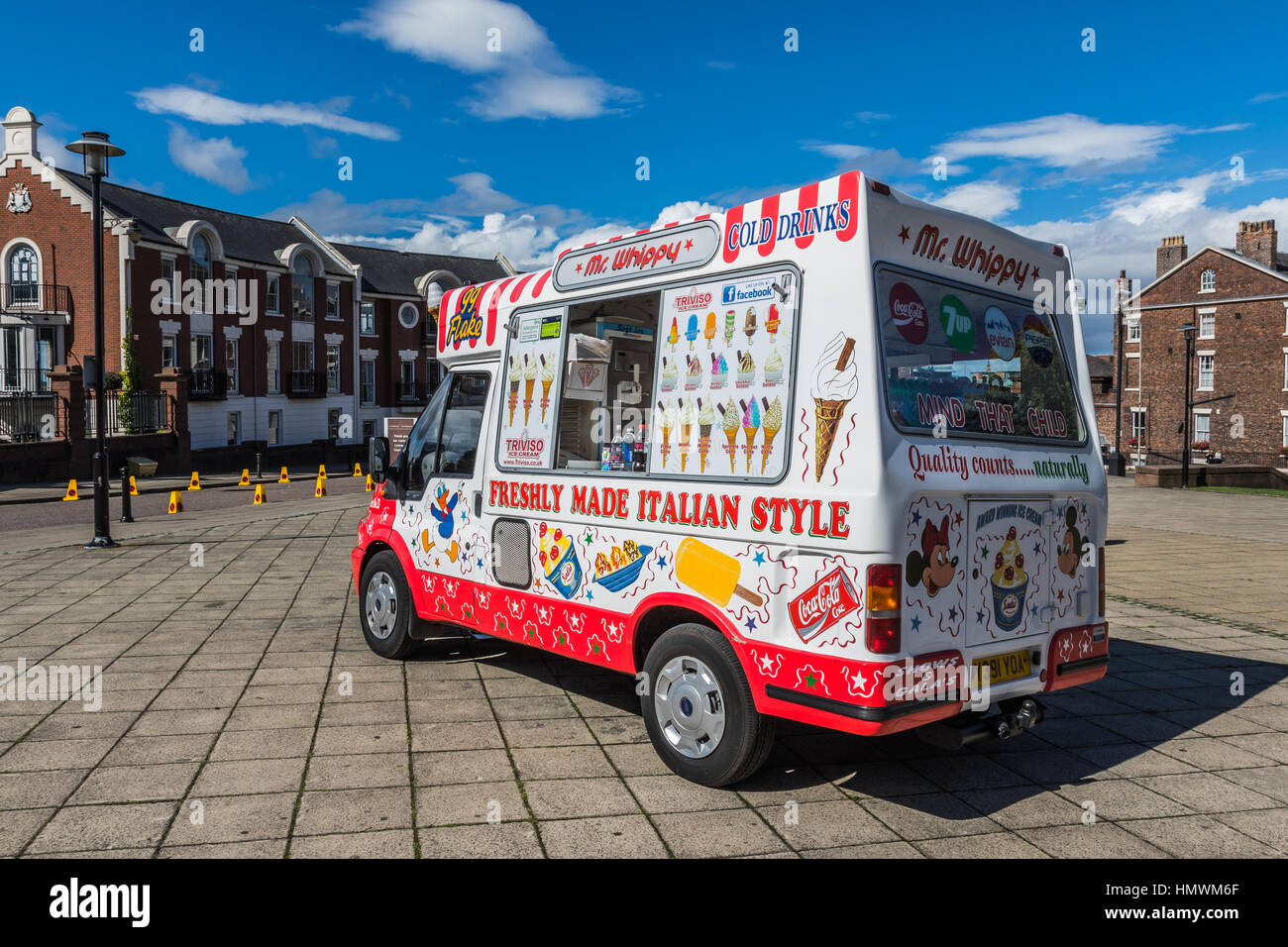 Mr whippy icecream hi-res stock photography and images - Alamy