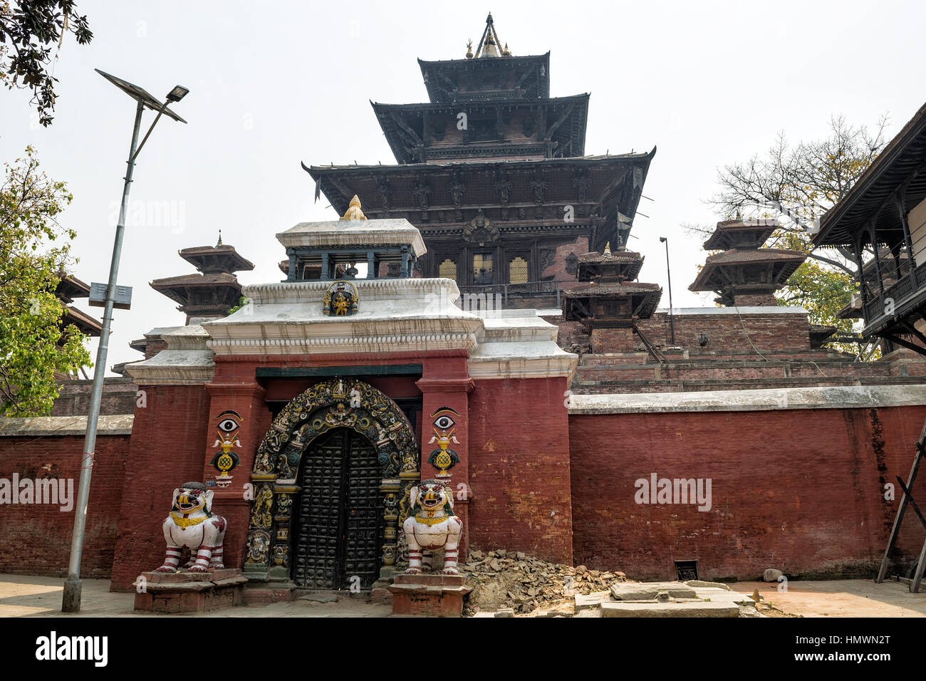 Taleju Temple in Hanuman-Dhoka Durbar Square, Kathmandu, Nepal - Taleju ...