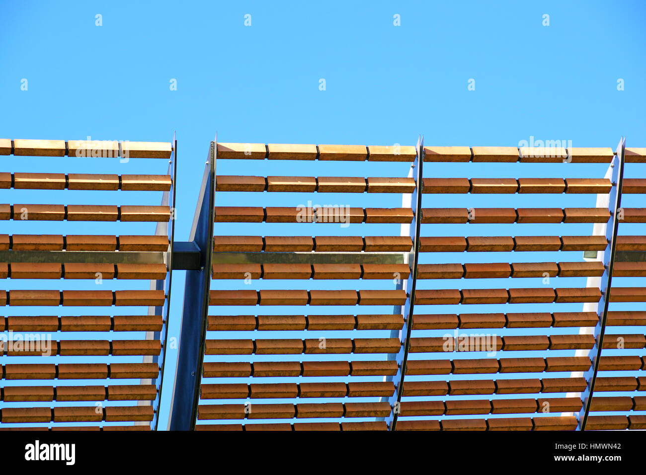 wood frame for protection from the sun Stock Photo - Alamy