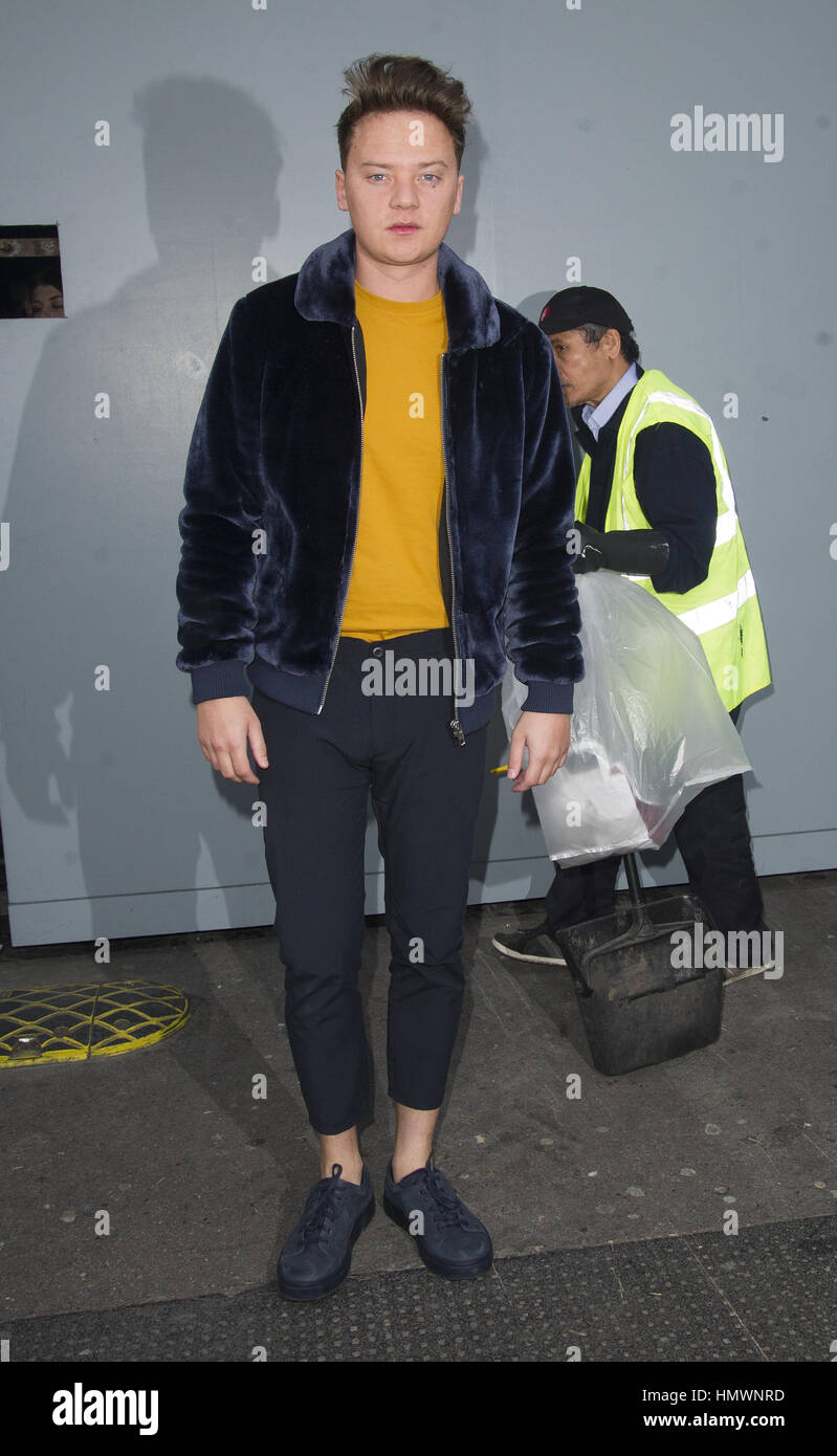 London Fashion Week Men's - Topman - Arrivals Featuring: Connor Maynard ...