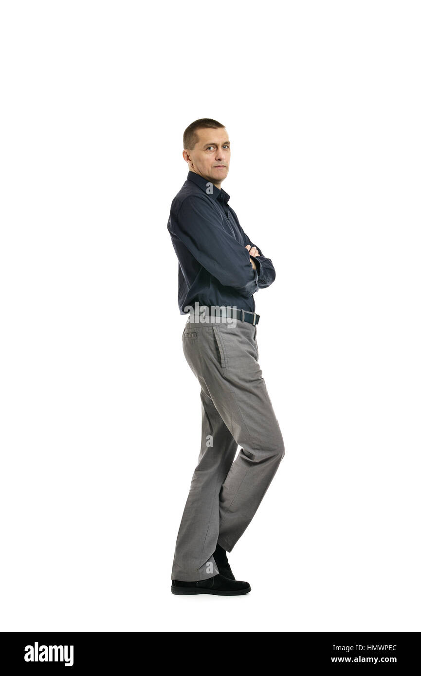 Confident man Stock Photo - Alamy