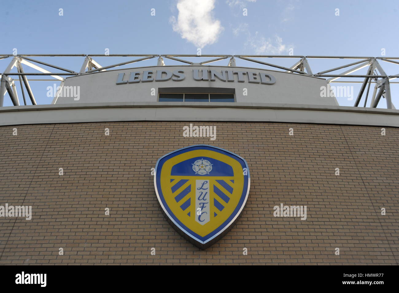 Leeds United Football Ground, West Yorkshire, UK Stock Photo - Alamy