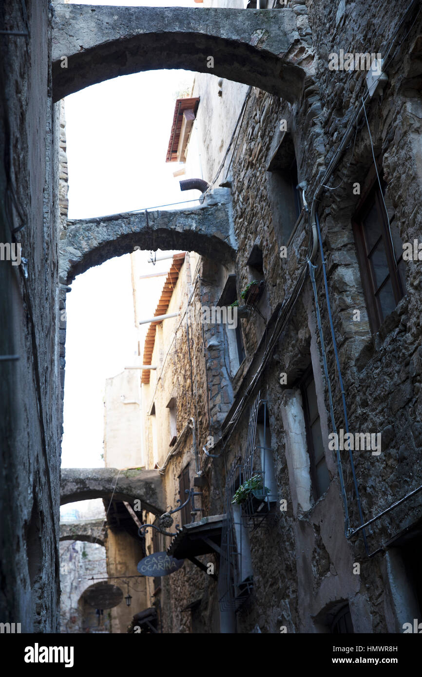 Bussana Vecchia, Liguria, Italy Stock Photo - Alamy