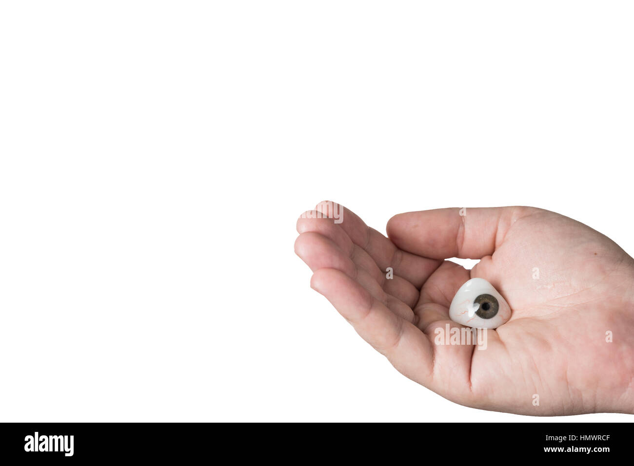Glass eye prosthetic Ocular prosthesis Stock Photo - Alamy