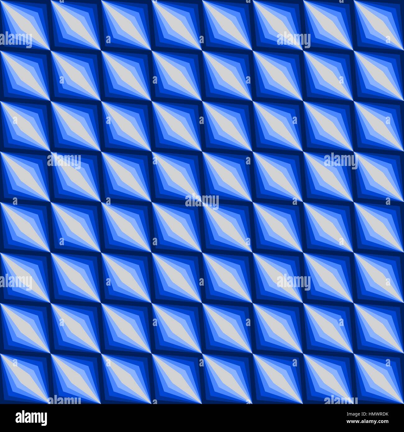 Simple zigzag diamond pattern in a square matrix layout - seamless ...