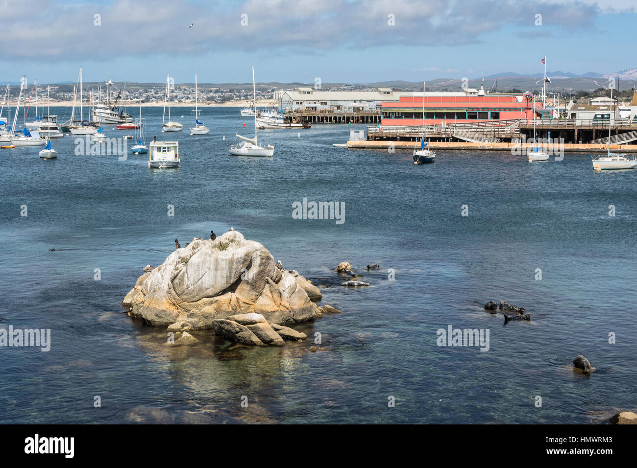 Monterey pier hi-res stock photography and images - Alamy