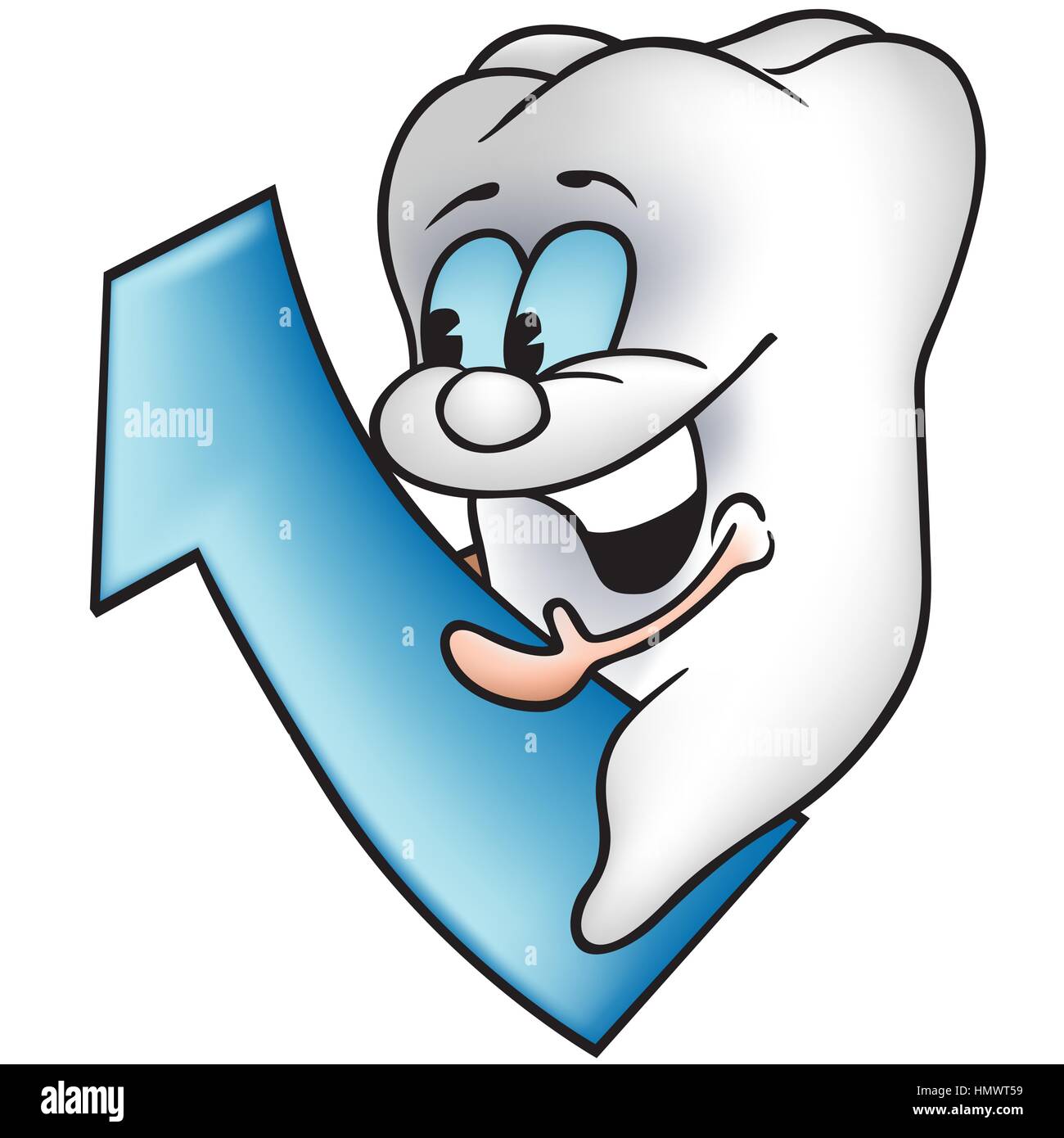 Smiling tooth clipart hi-res stock photography and images - Alamy