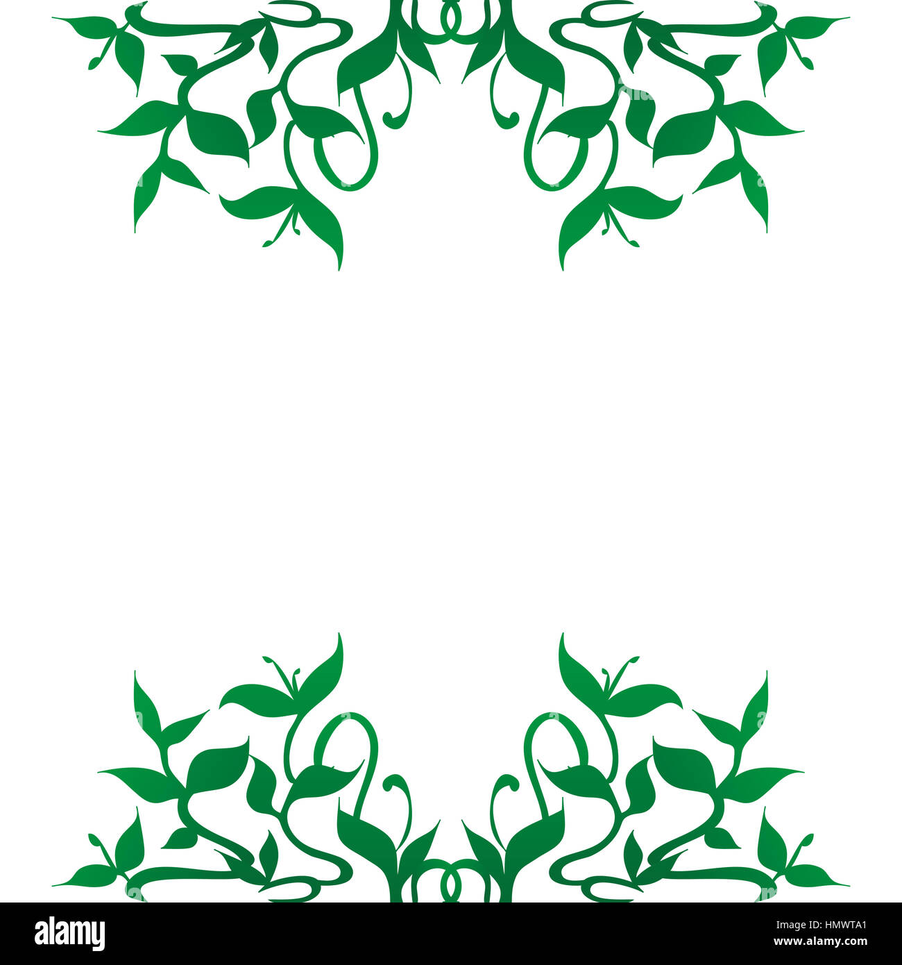 Stylized plant leaves hi-res stock photography and images - Alamy