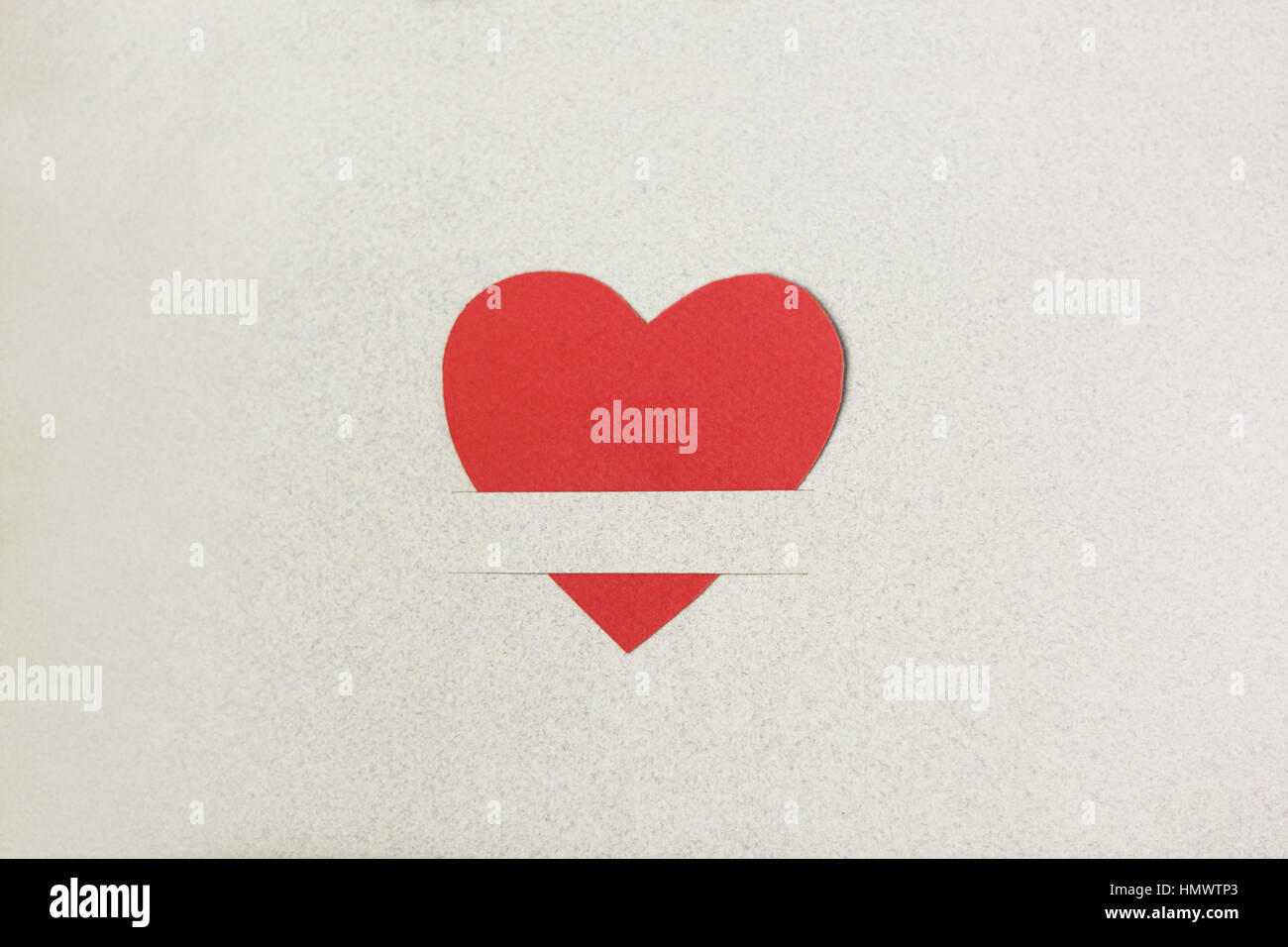 Red paper hearts on light paper textured background Stock Photo - Alamy