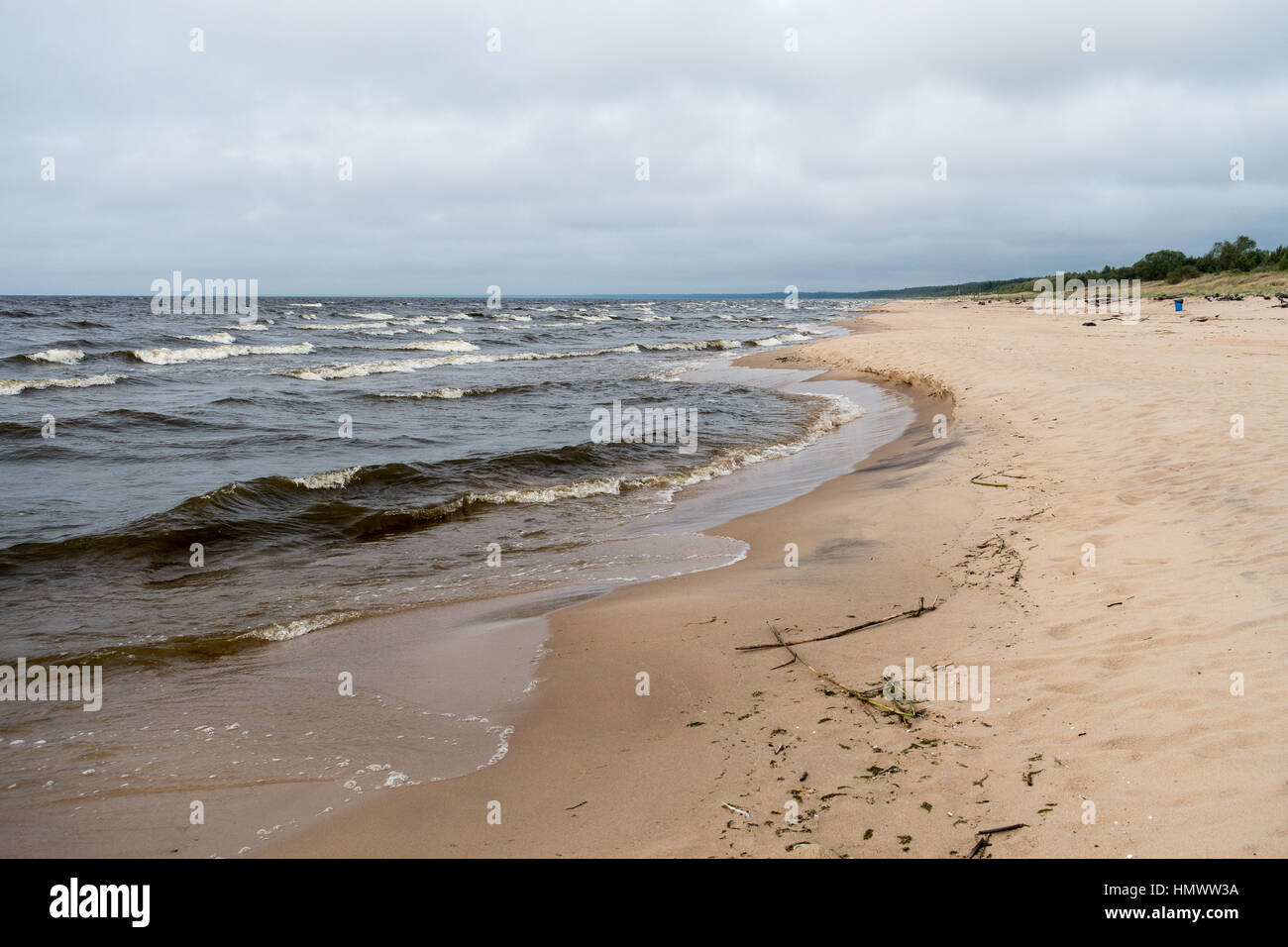 stormy sea landscape Stock Photo - Alamy