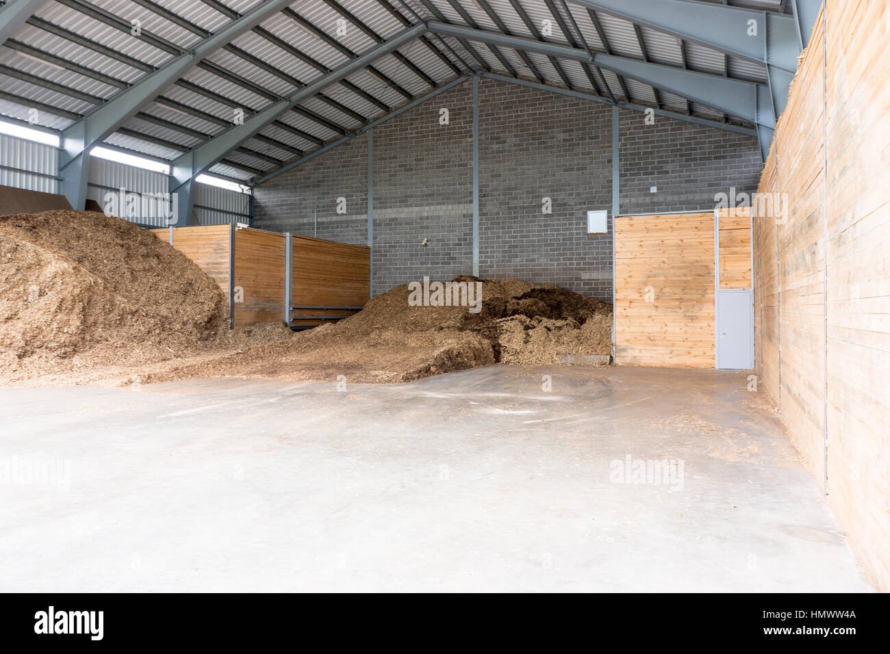 industrial site with steel storage units for heating Stock Photo - Alamy