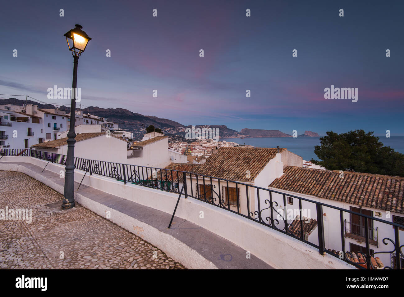Alicante altea sunset hi-res stock photography and images - Alamy
