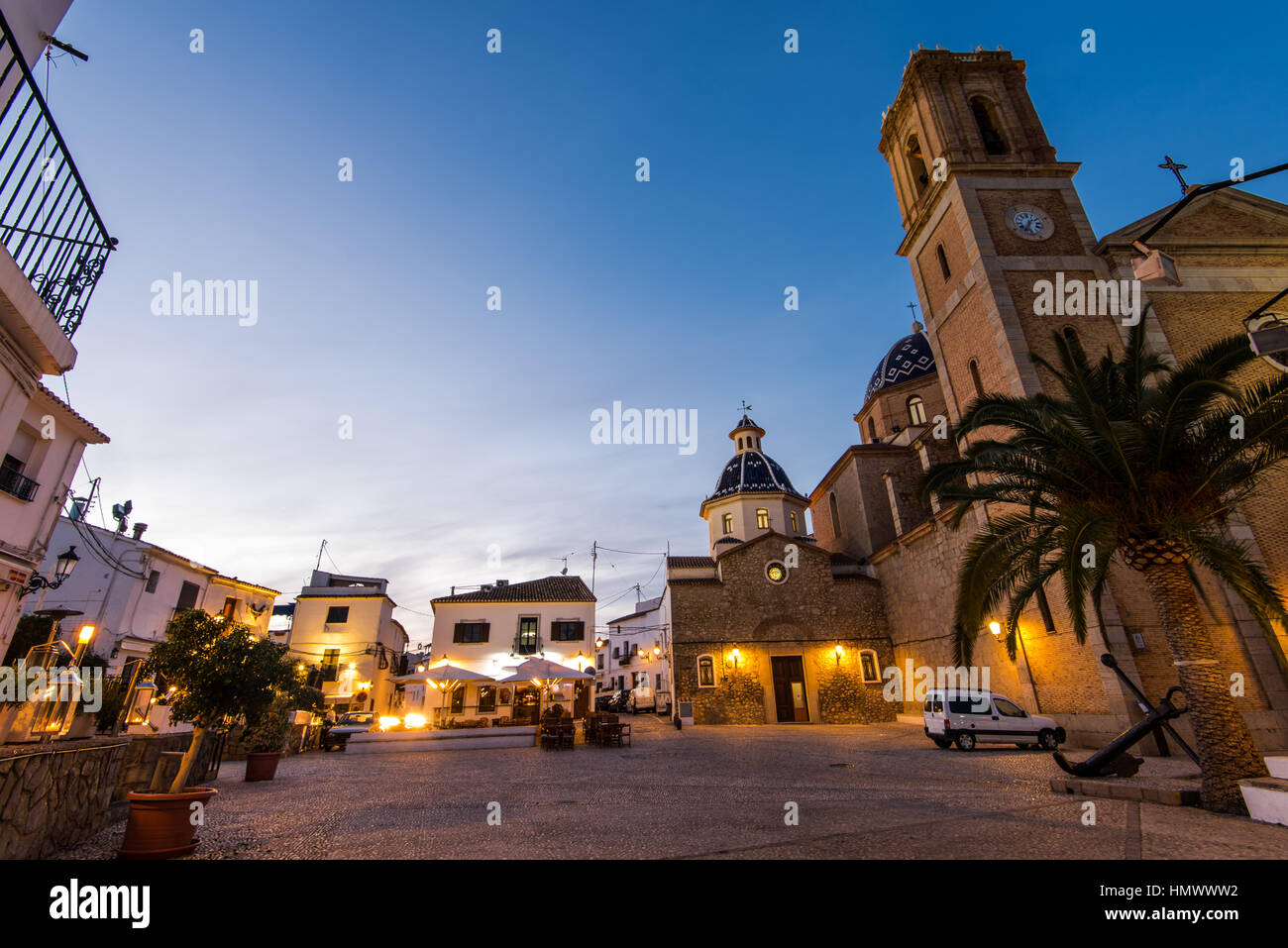 Altea night alicante costa blanca hi-res stock photography and images ...