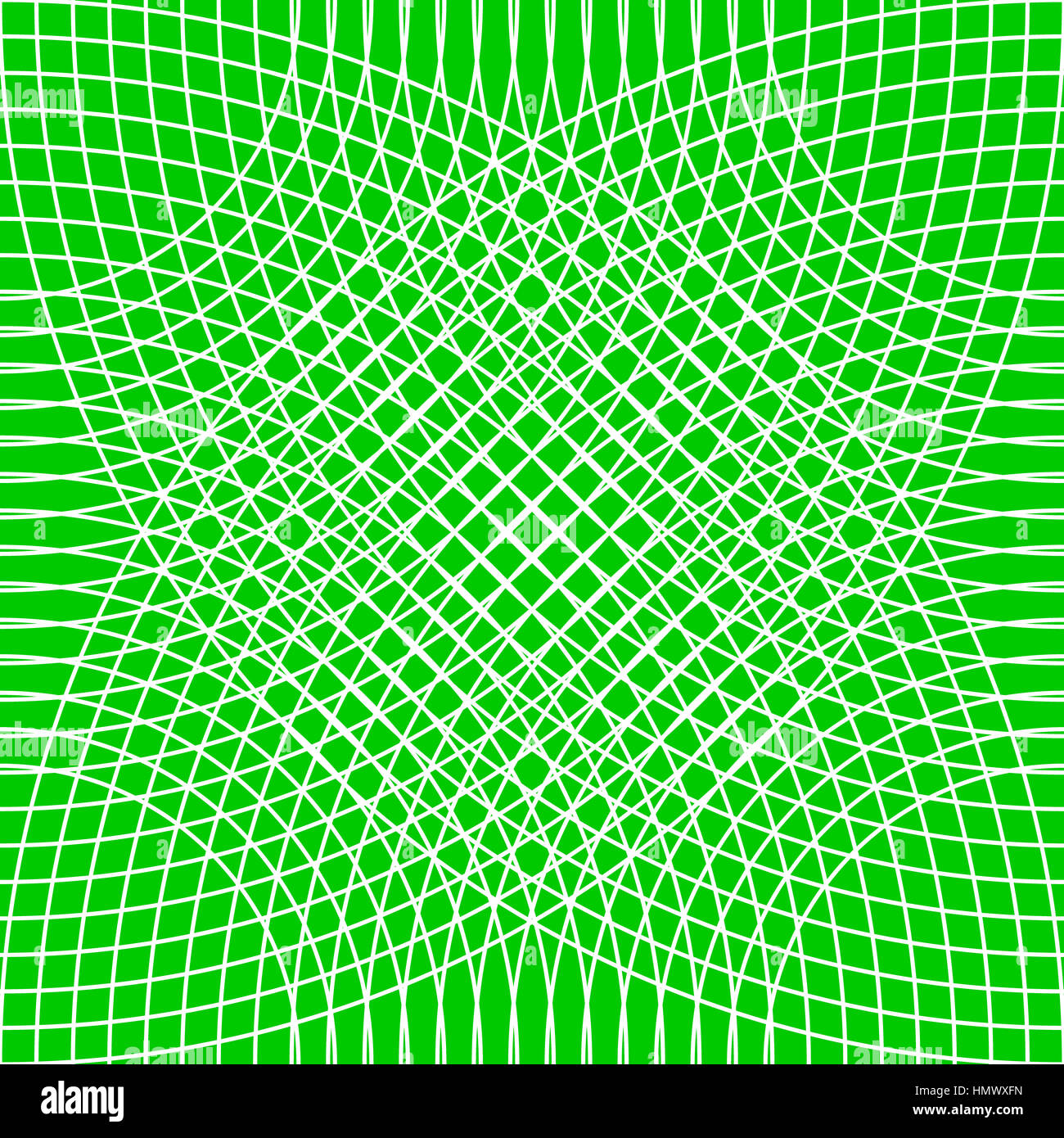 Cellular grid, mesh pattern with circles from center (Repeatable Stock ...