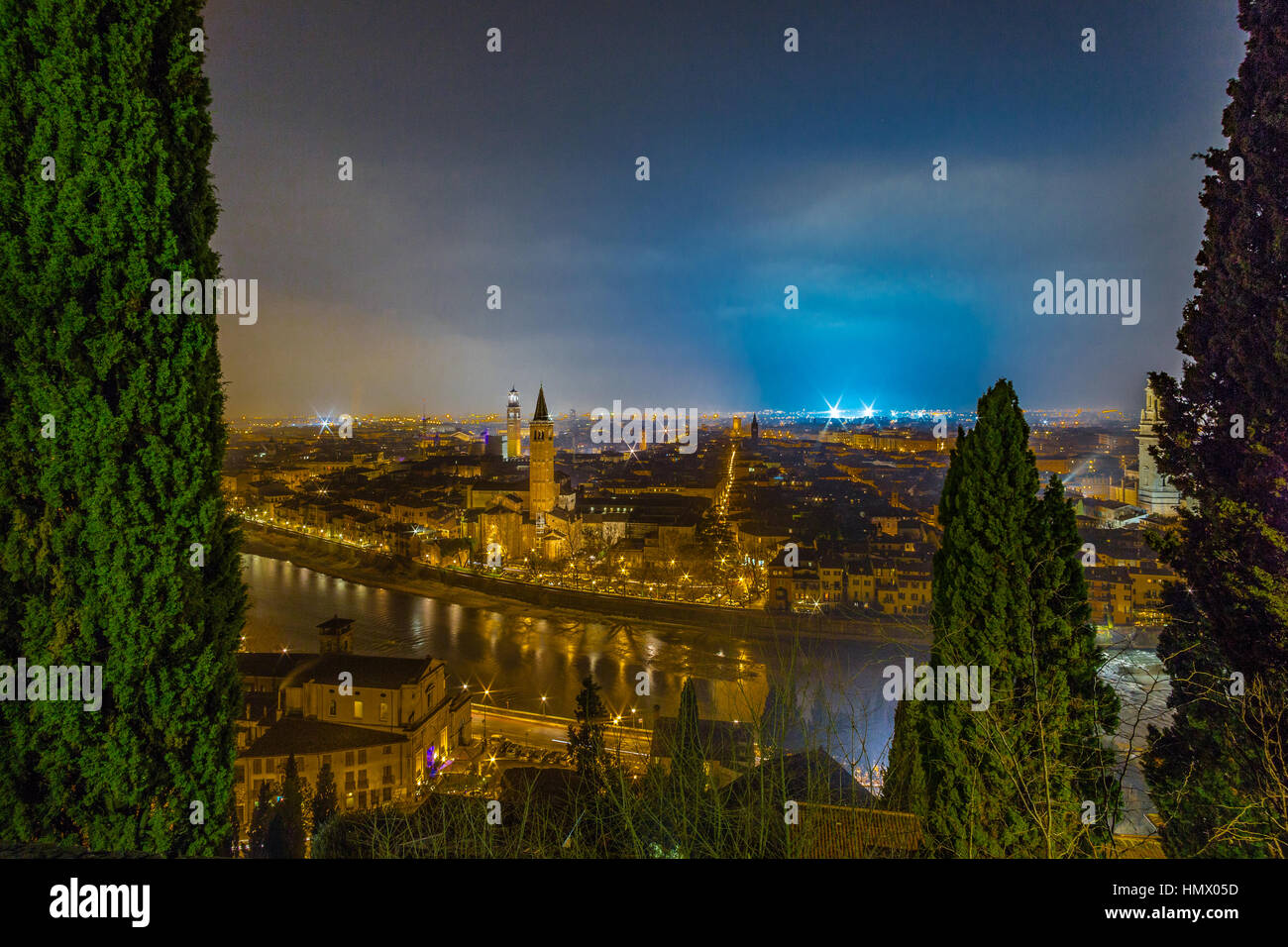 Skyline of verona hi-res stock photography and images - Alamy