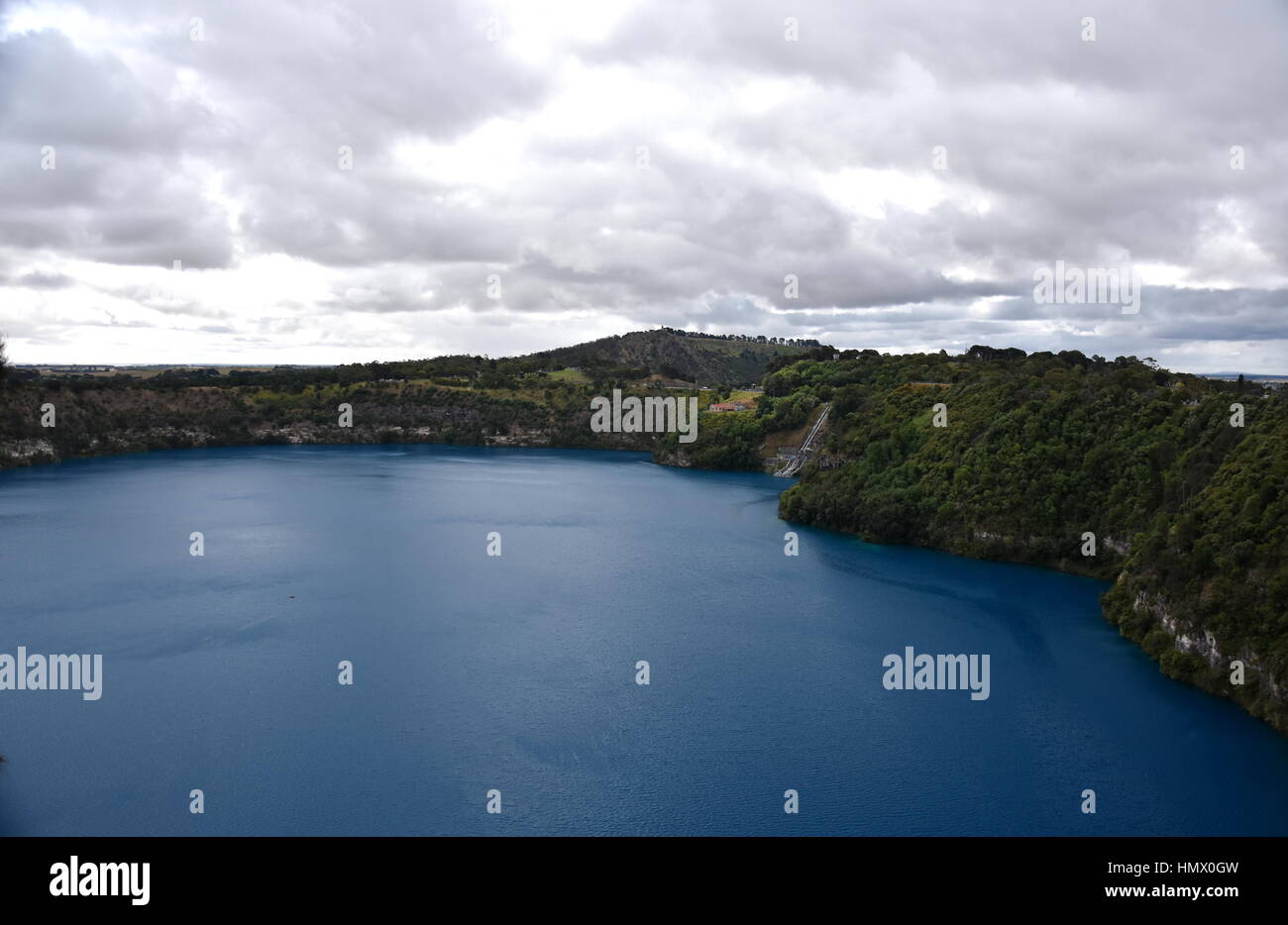 The incredible Blue Lake at Mt Gambier, South Australia. The Blue Lake ...