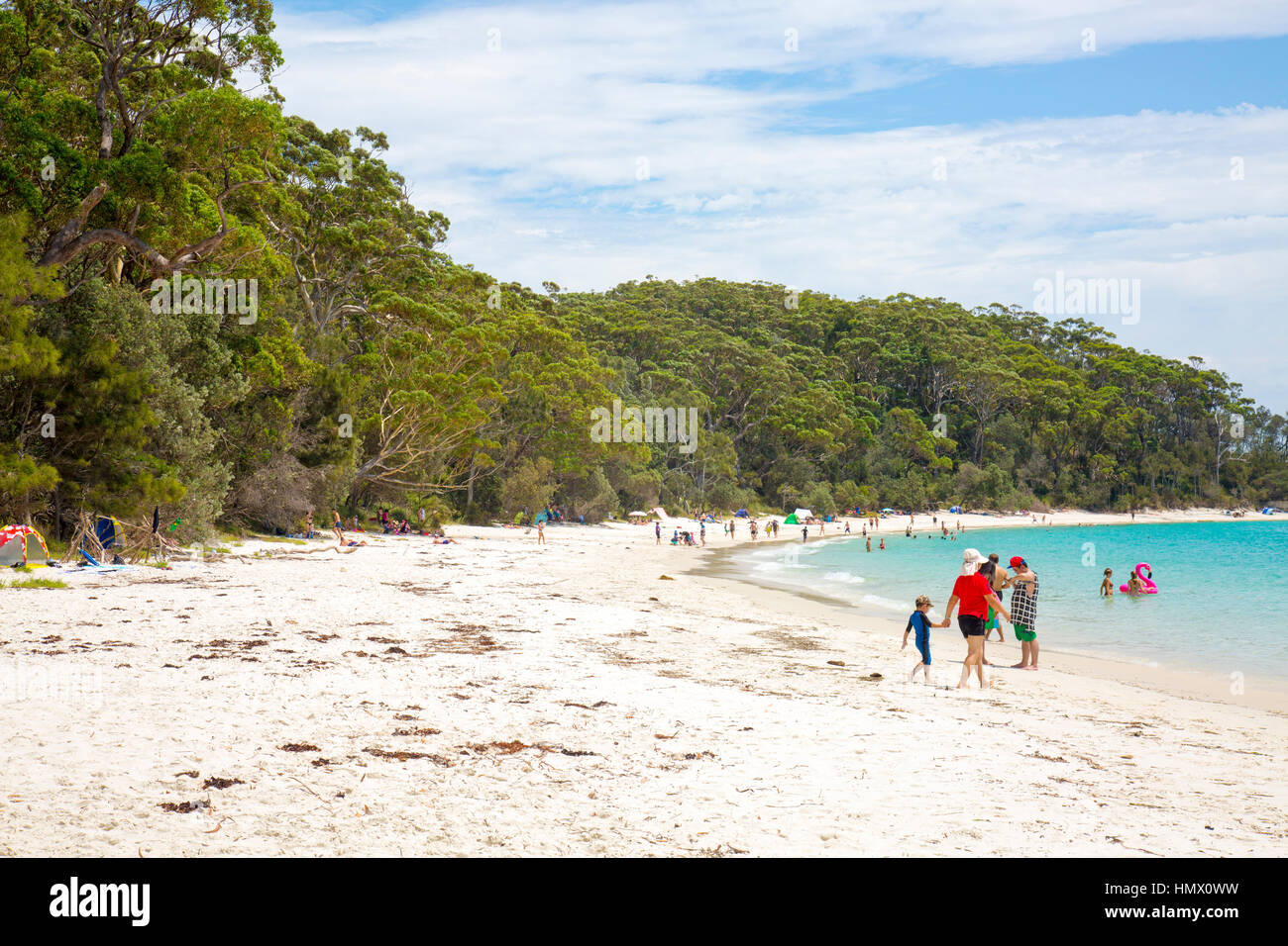 Pristine white sands east beach hi-res stock photography and images - Alamy