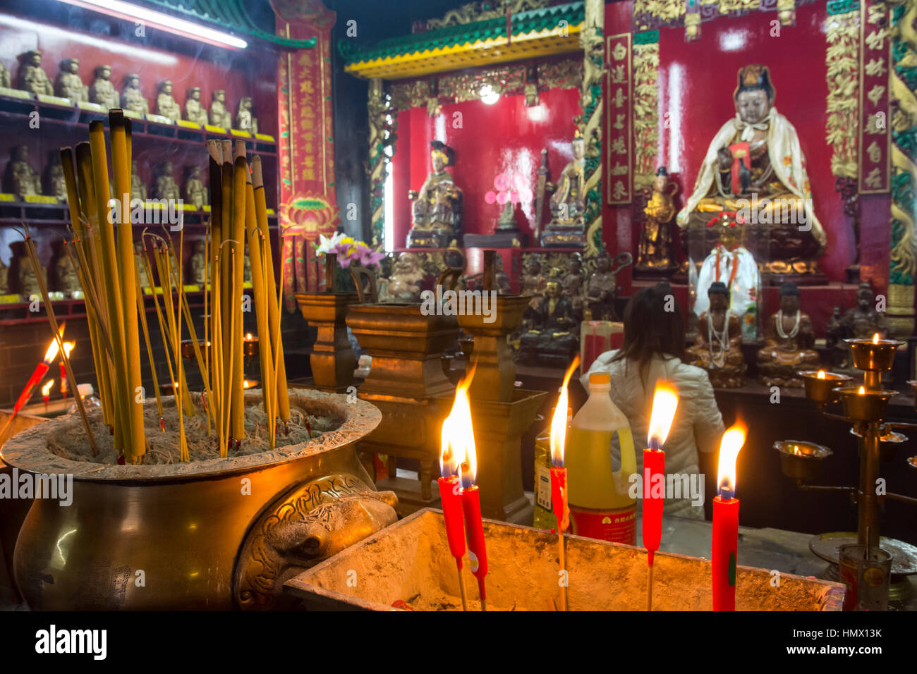 Tin Hau temple in Hong Kong Stock Photo - Alamy