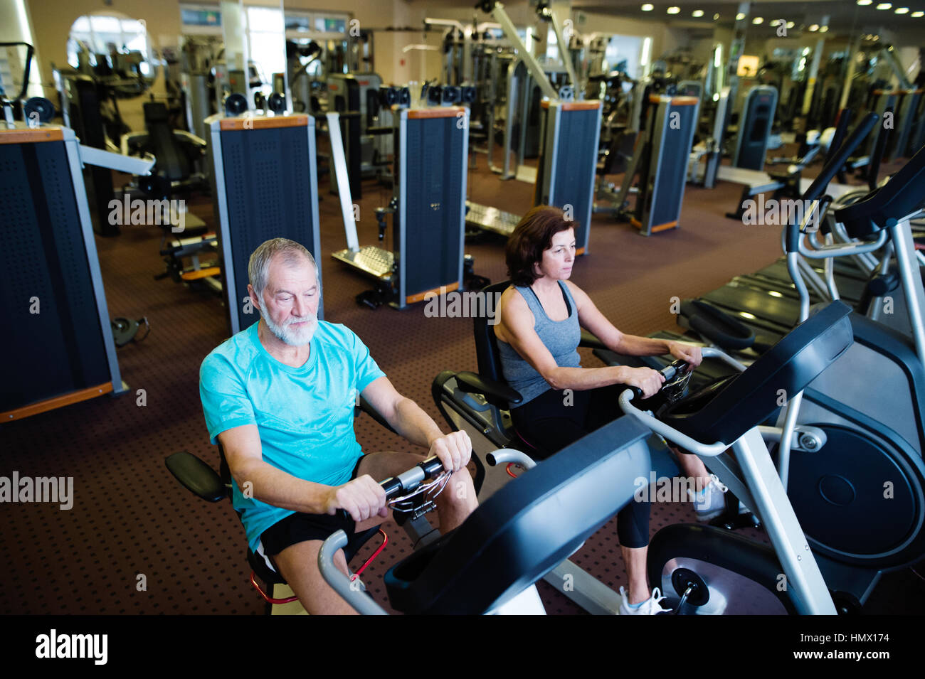 Elderly cardio hi-res stock photography and images - Alamy