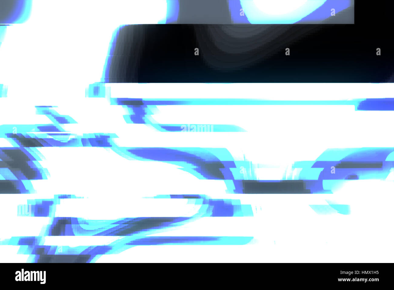Glitch Old TV Background Element in Motion. Nice 3D Rendering Stock ...