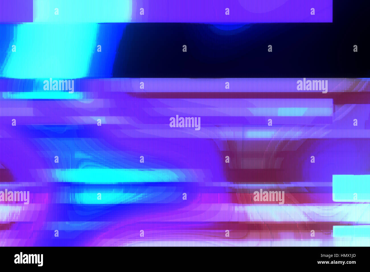 Glitch Old TV Background Element in Motion. Nice 3D Rendering Stock ...