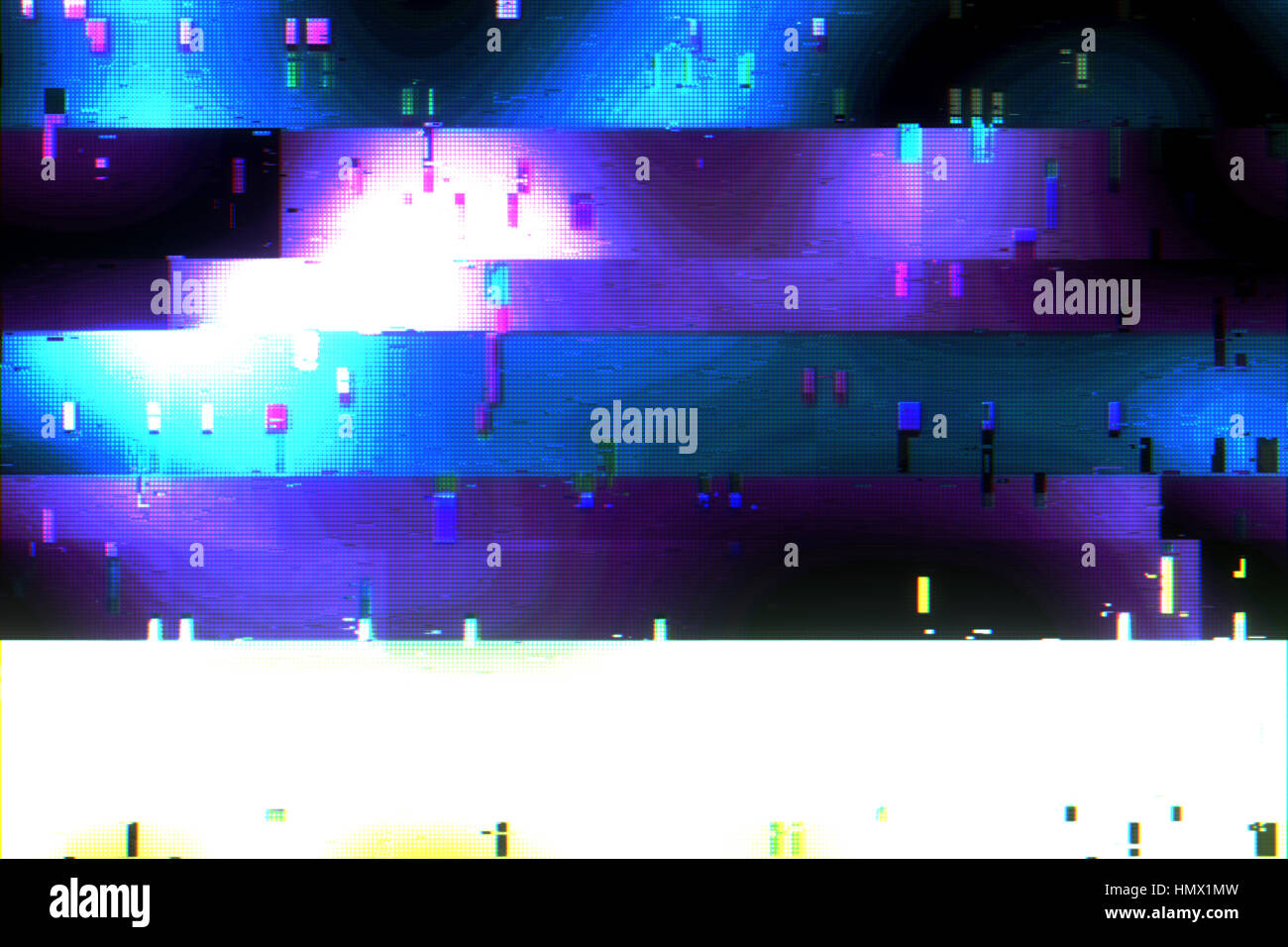 Glitch Old TV Background Element in Motion. Nice 3D Rendering Stock ...