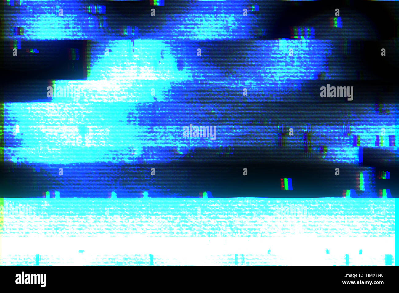 Glitch Old TV Background Element in Motion. Nice 3D Rendering Stock ...