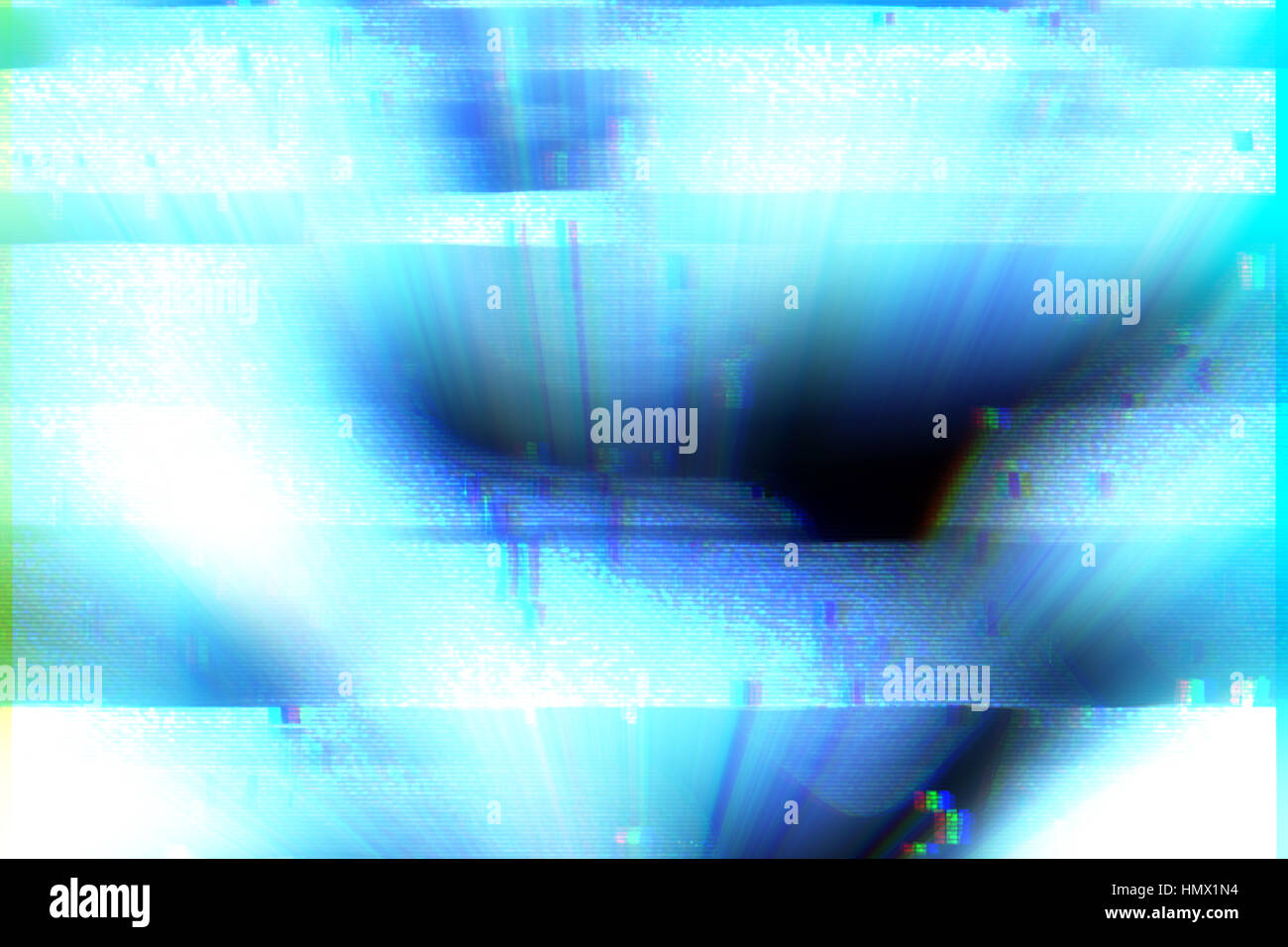 Glitch Old TV Background Element in Motion. Nice 3D Rendering Stock ...