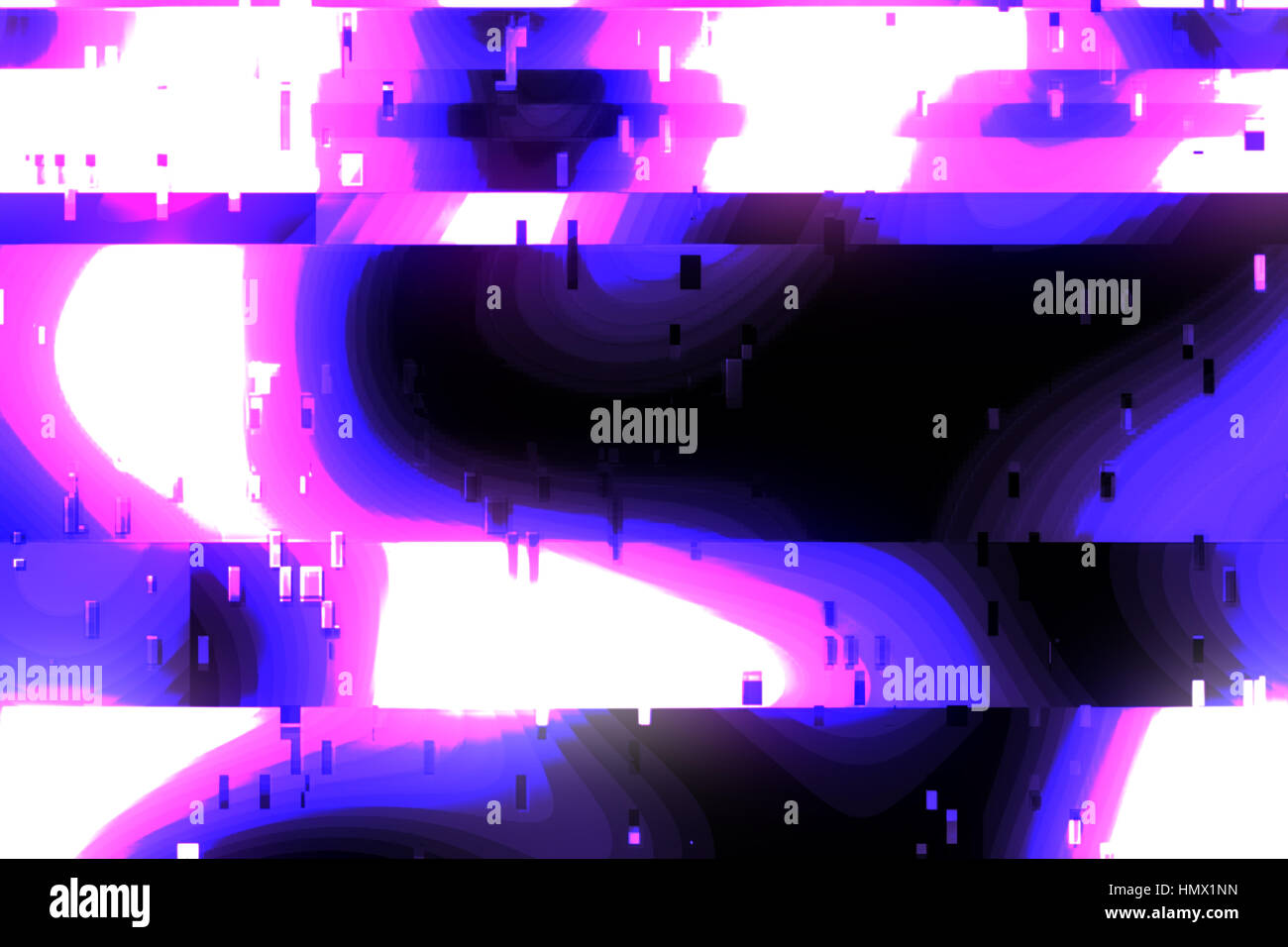 Glitch Old TV Background Element in Motion. Nice 3D Rendering Stock ...