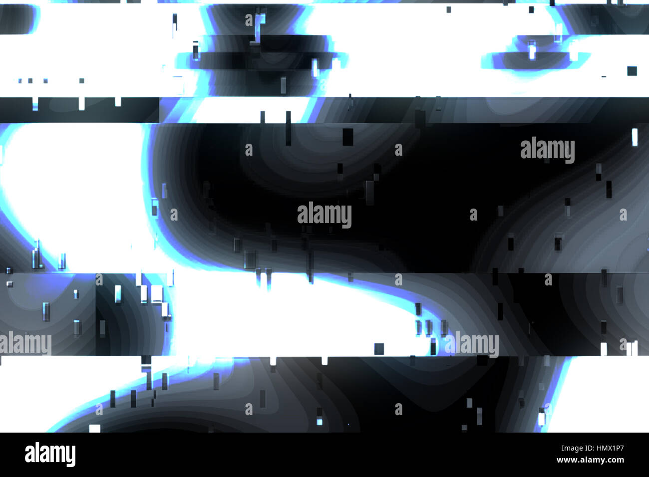 Glitch Old TV Background Element in Motion. Nice 3D Rendering Stock ...