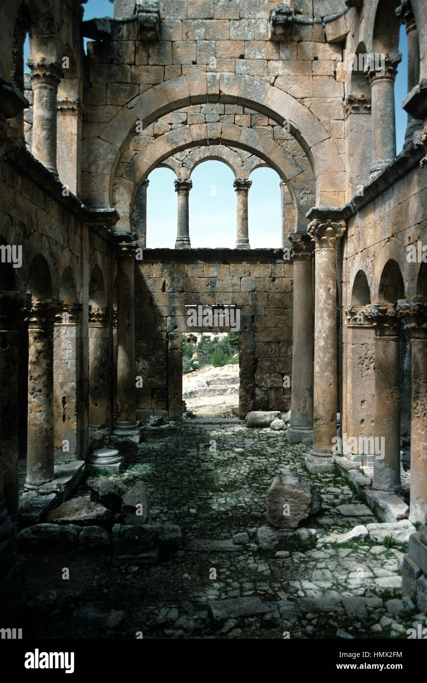 The East Church, Alahan Monastery or Pilgrimmage Site, a c5th Complex ...