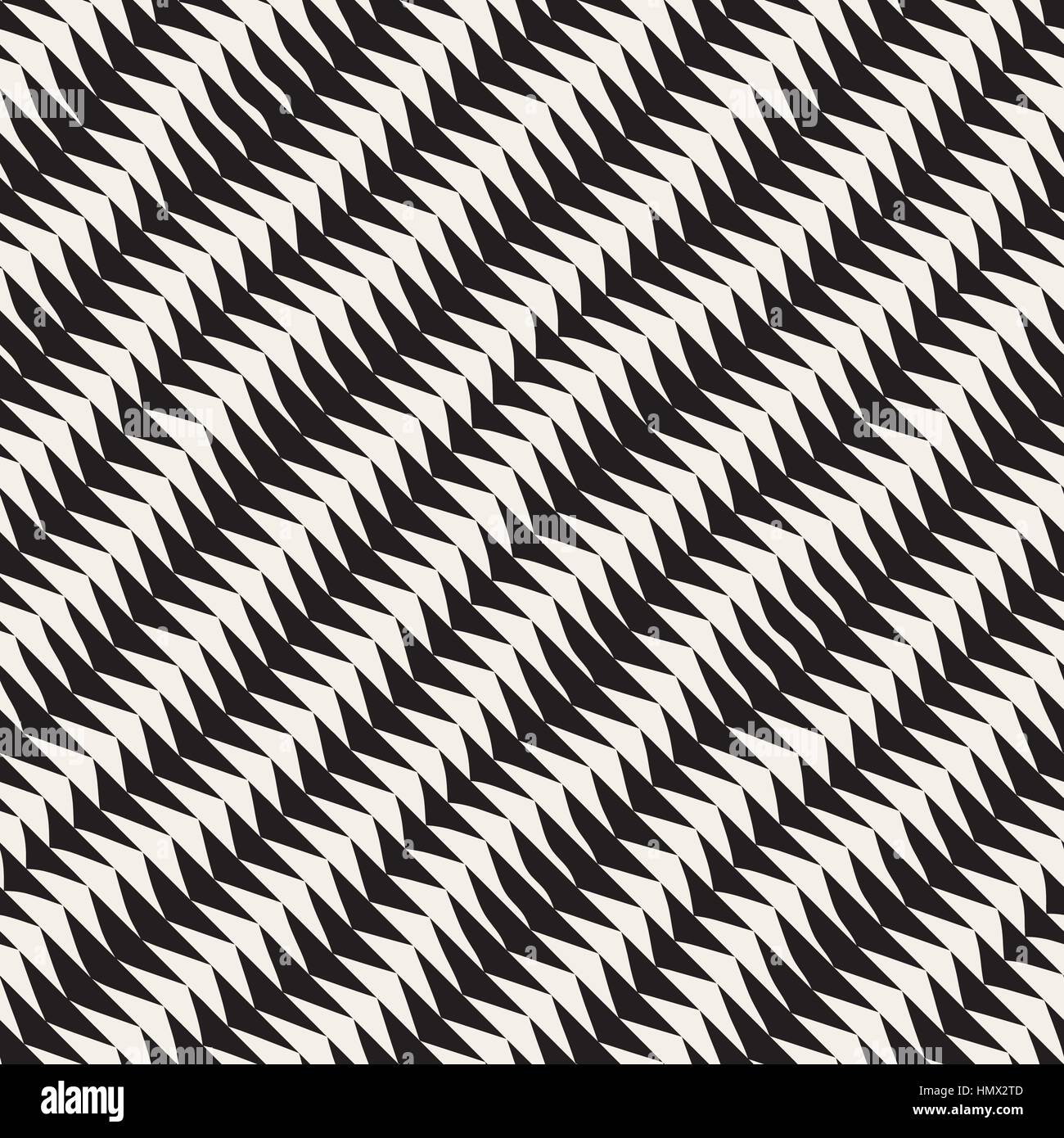 Hand Drawn Triangle Waves. Abstract Geometric Background Design. Vector ...