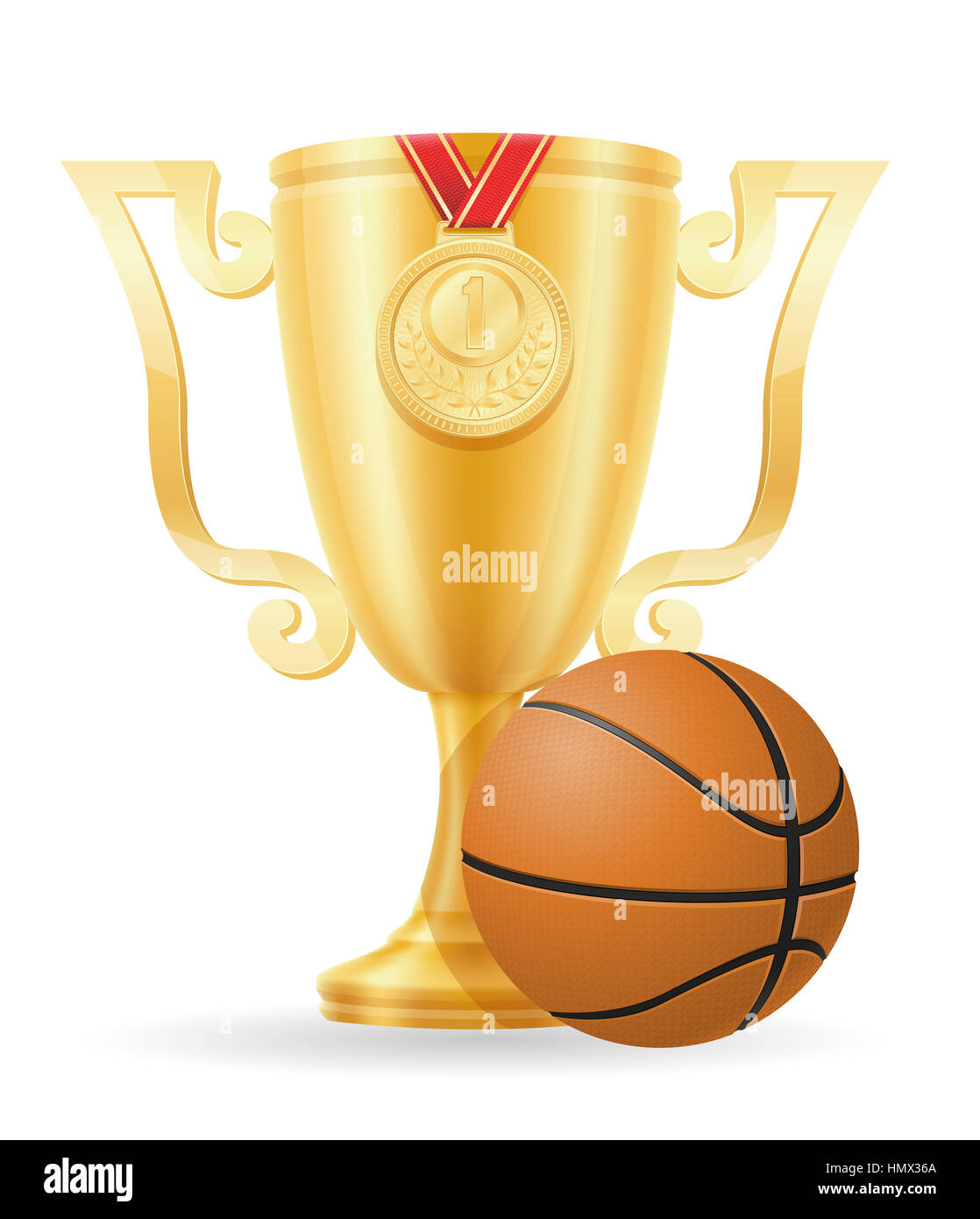 cup winner gold stock illustration isolated on white background Stock ...