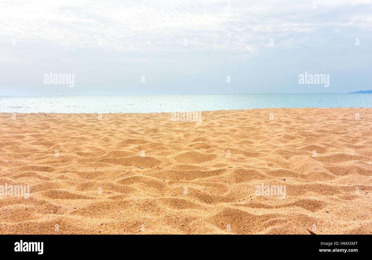 beautiful sand beach Stock Photo - Alamy