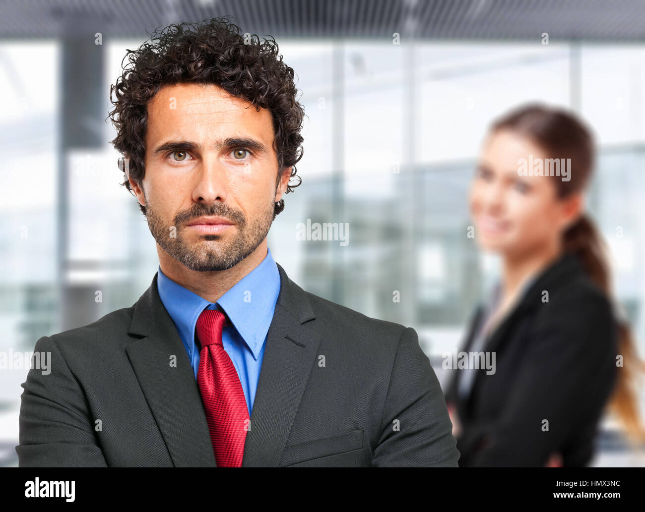 Business partners in the office Stock Photo - Alamy