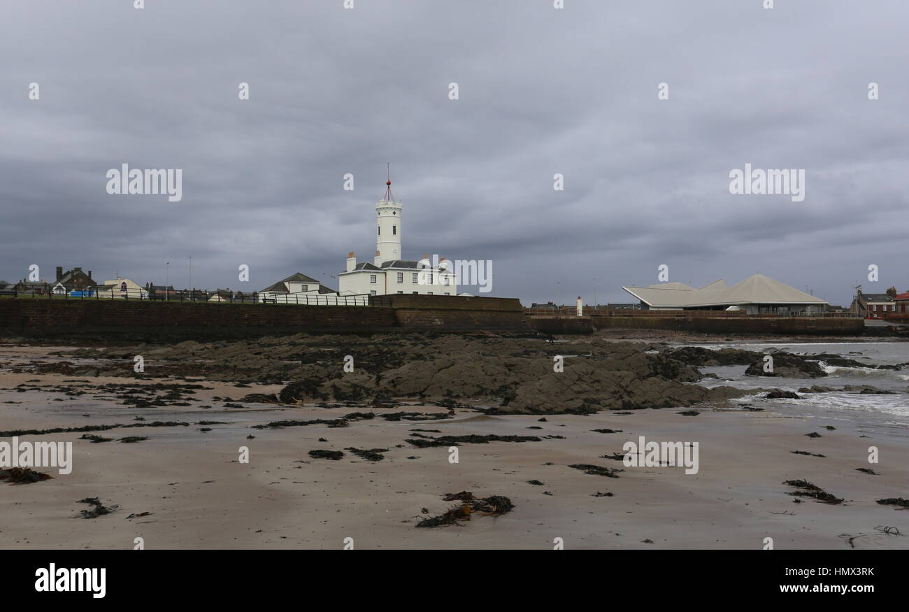 Signal Tower Museum Arbroath Angus Scotland February 2017 Stock Photo ...