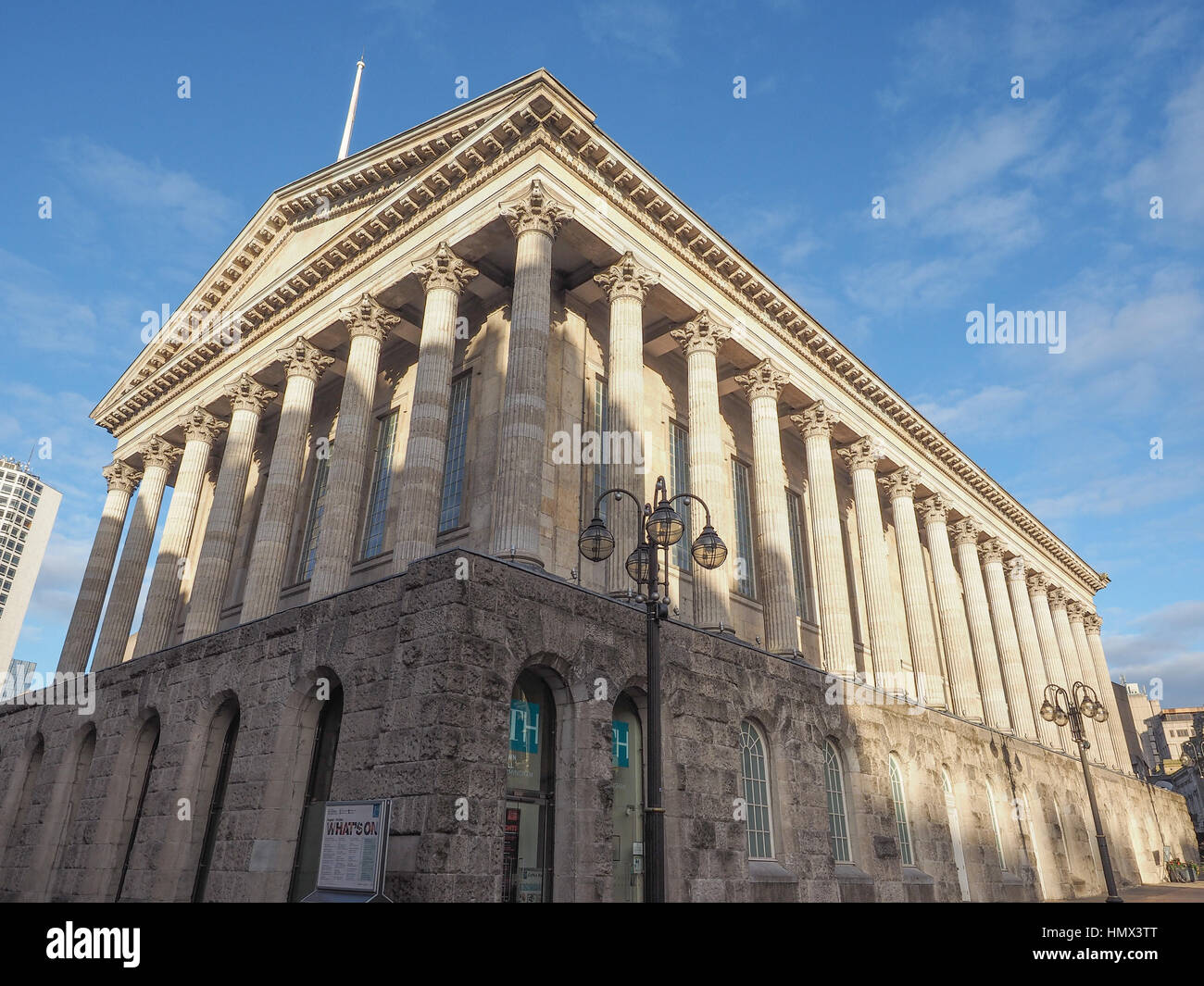 Town Hall concert venue in Birmingham, UK Stock Photo - Alamy