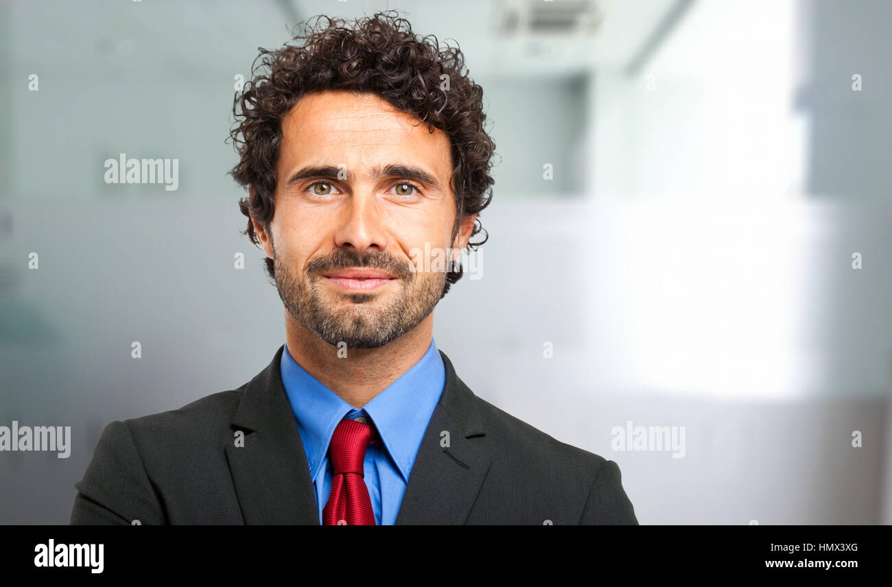 Handsome mature manager Stock Photo - Alamy